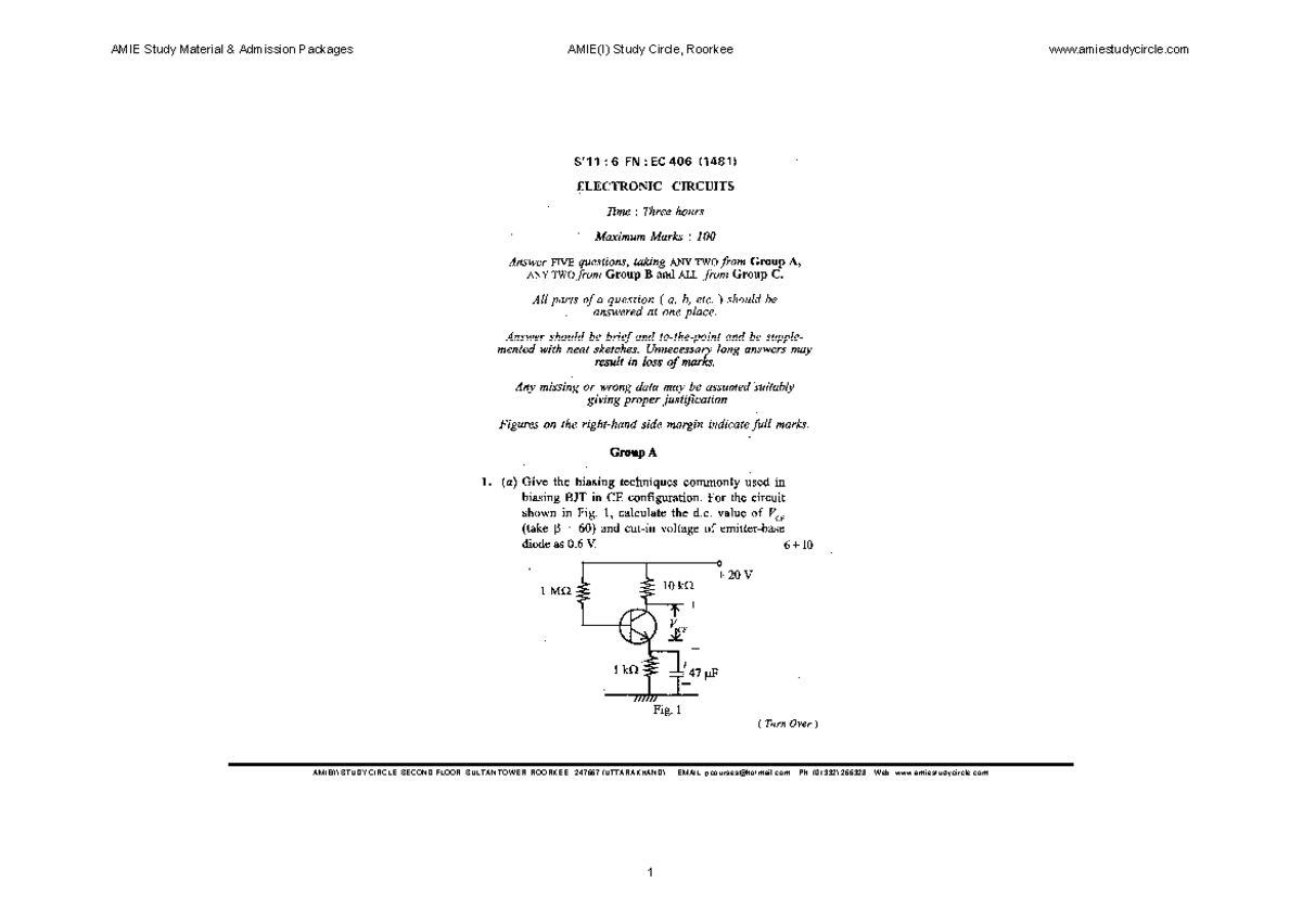 AMIE(I) study material admission packages overview and details - Studocu