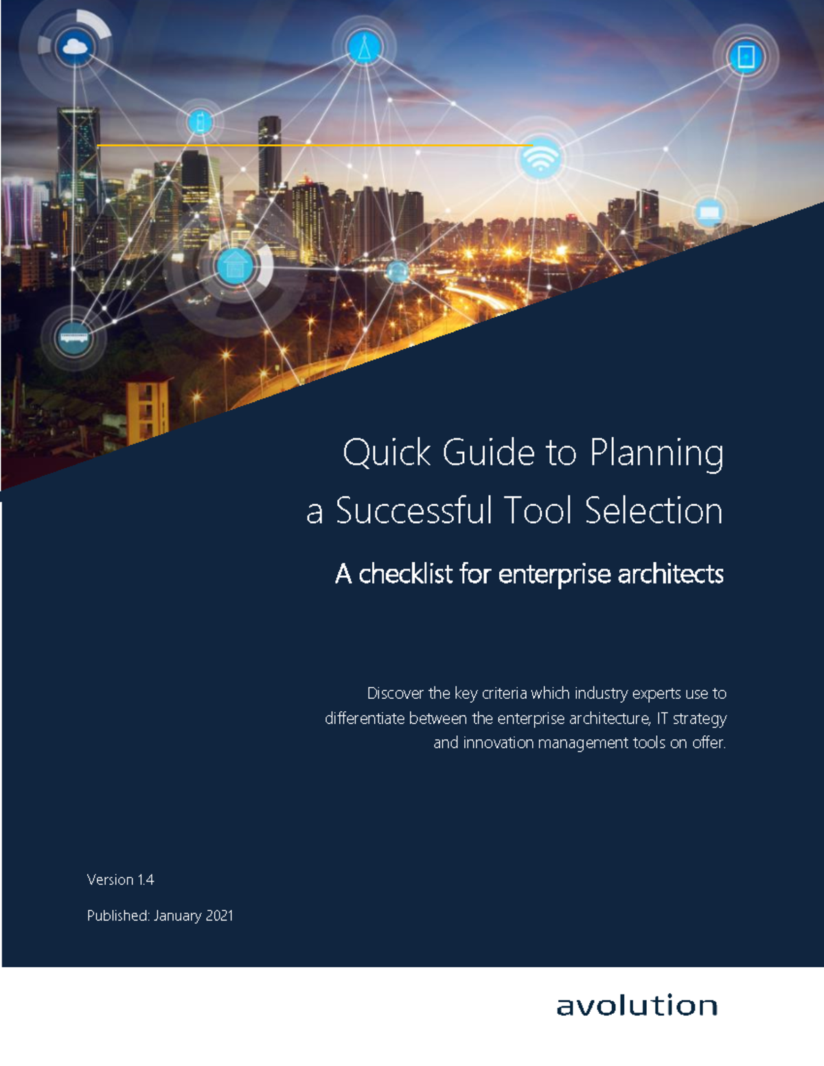 Quick Guide to EA Tool Selection (Version 1.4) - 2021 - Studocu