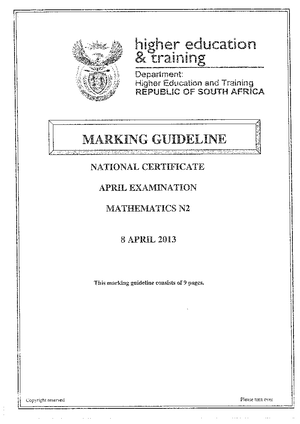 Engineering- Science-N2 - higher education training 1 Department ...