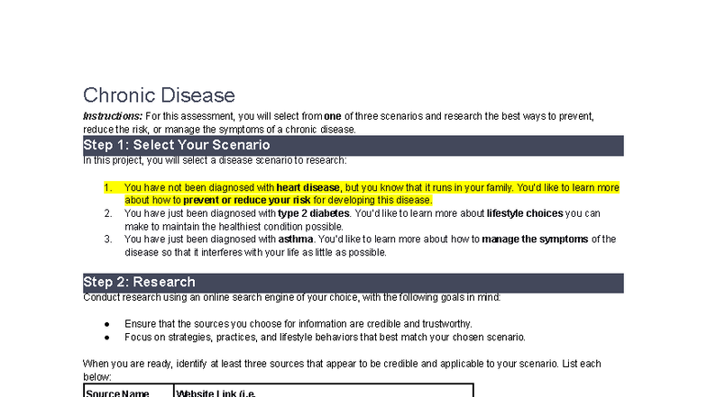Chronic Disease Management: Heart Disease Prevention Strategies (03.04 ...
