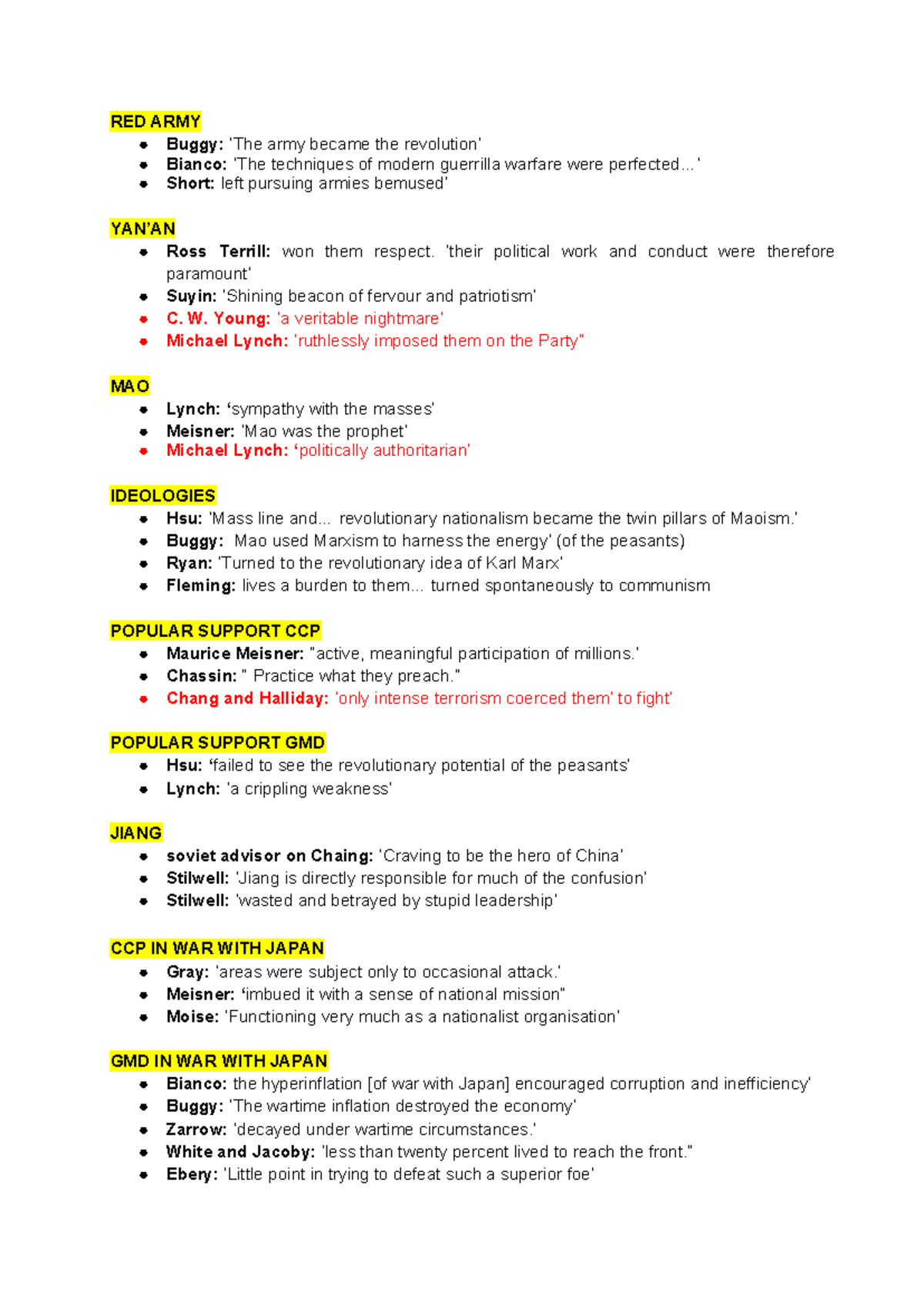 Causes of the Chinese Civil War: A Study on Guerrilla Tactics and ...