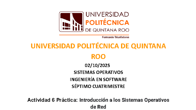 Actividad 6: Práctica de Introducción a Sistemas Operativos de Red ...