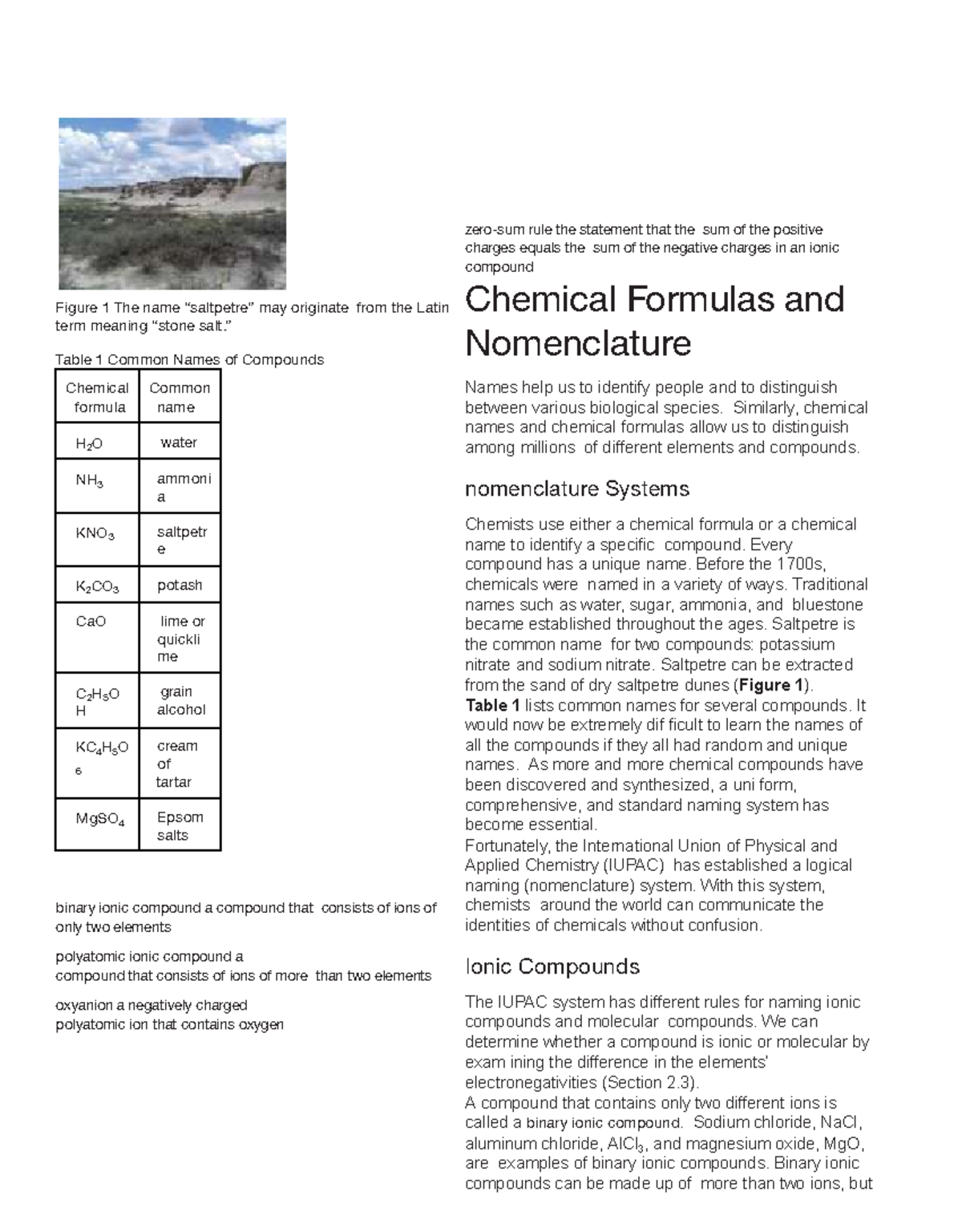 Chemical Formulas and Nomenclature: Understanding Ionic Compounds - Studocu