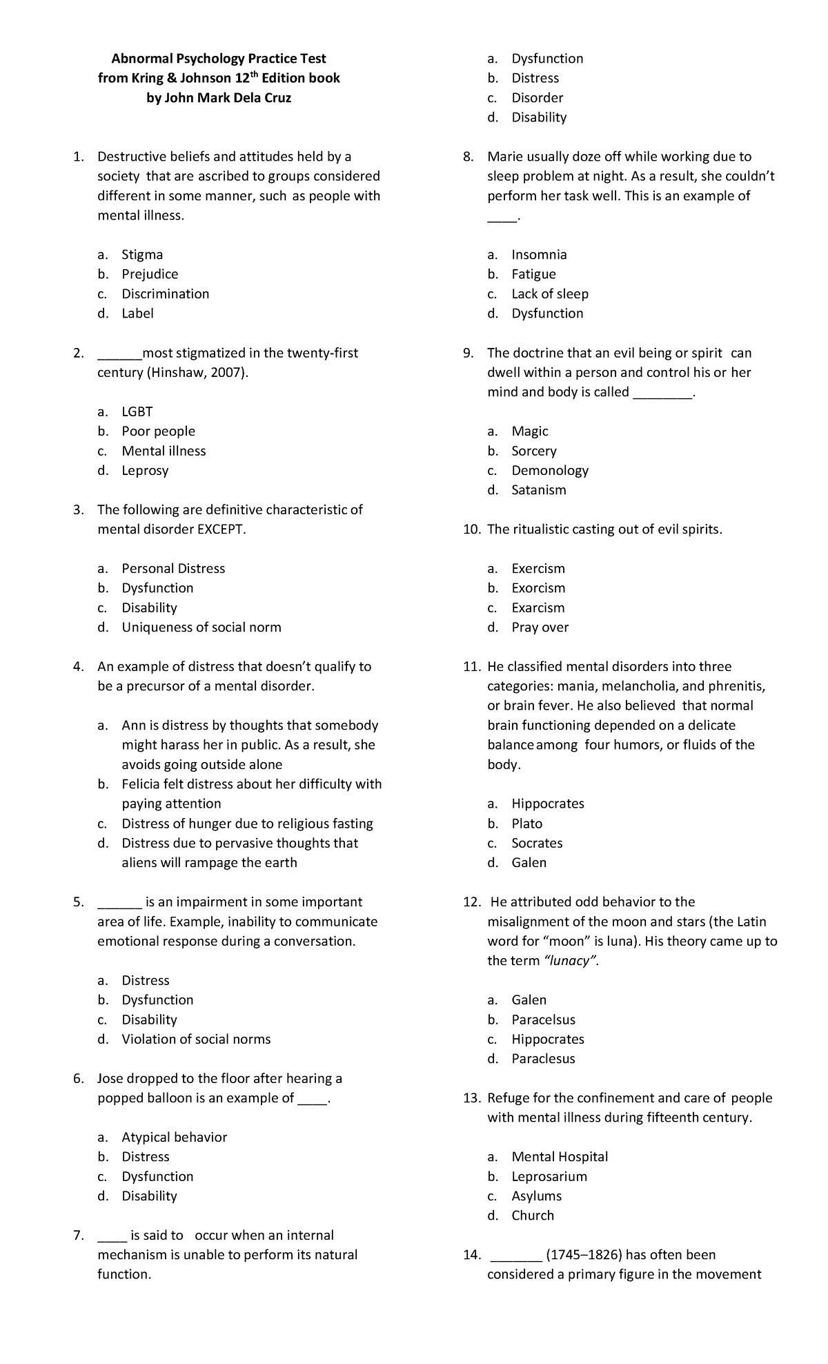SMMSE Administration Guidelines & Scoring Protocols for MMSE - Studocu