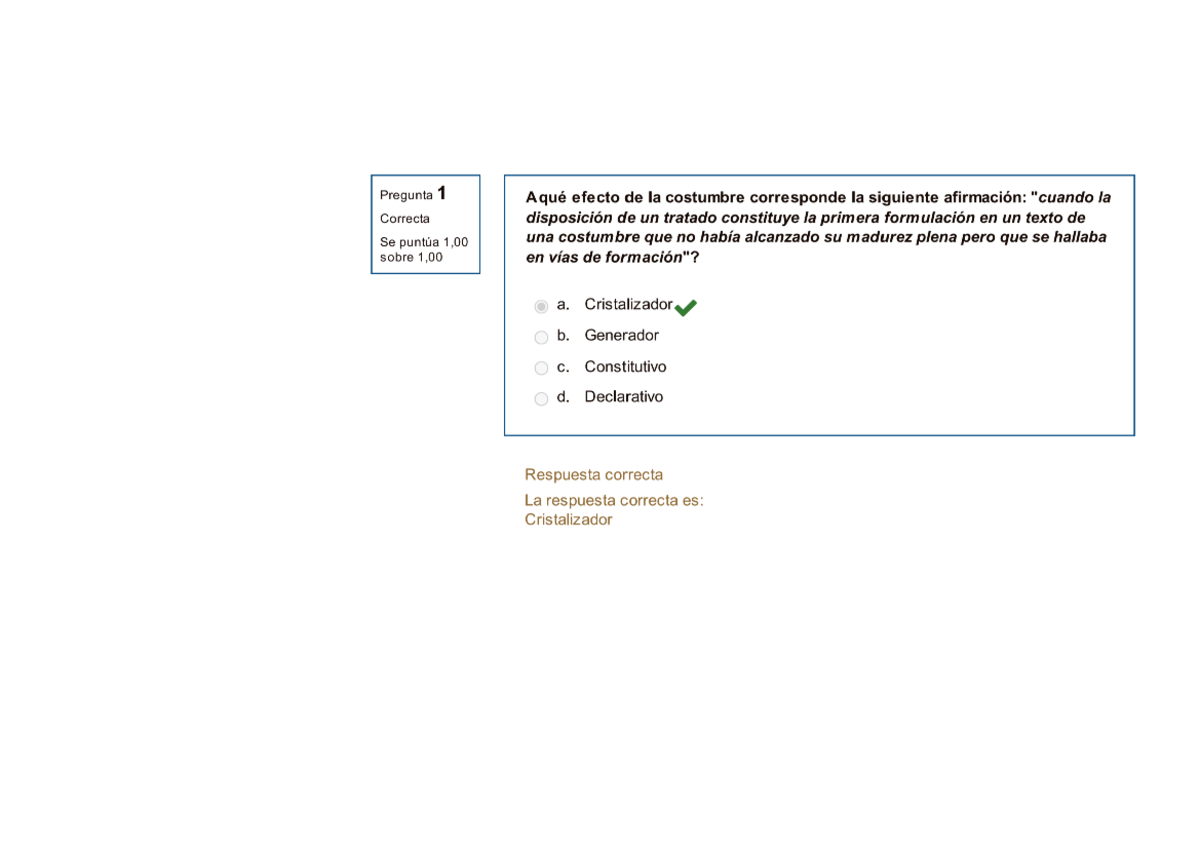 Primer Parcial 2023 - Derecho Int Publico Lairihoy - Pregunta 1 Aqué ...