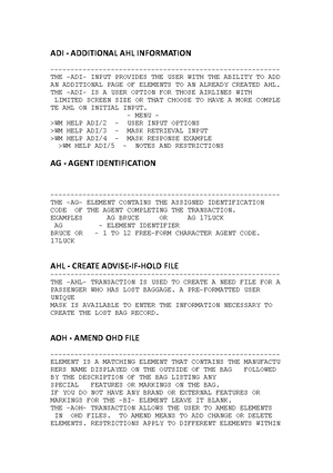Worldtracer GLOS - WORLDTRACER GLOSSARY copied & edited from world ...