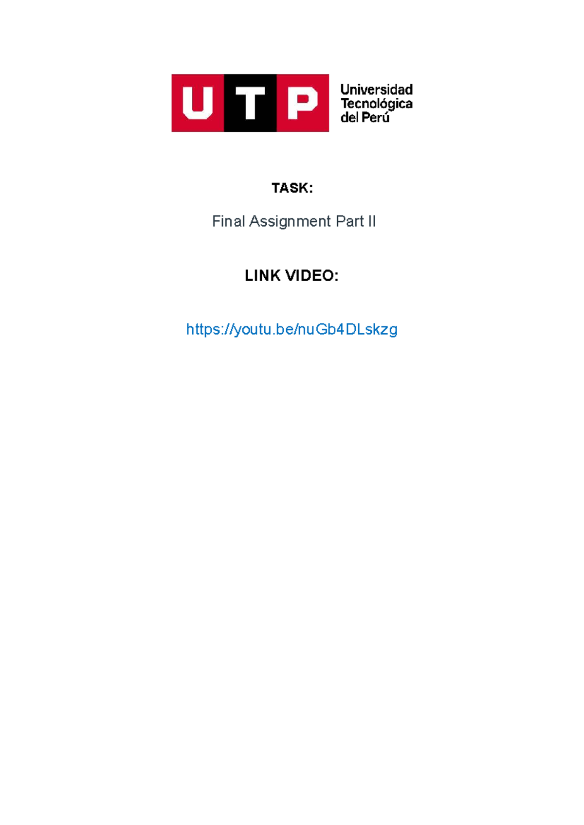 TASK18: Final Assignment Part II - Student Conversations Analysis - Studocu