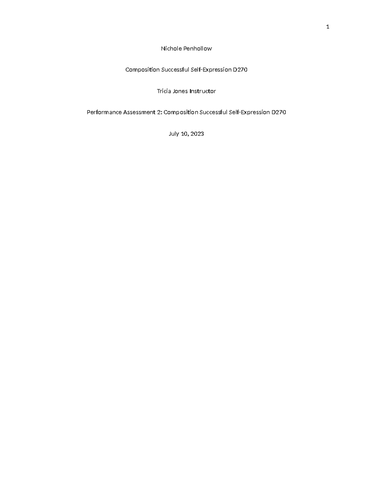 Task 2 D270 - Research Strategies for Improving IEP Services - Studocu