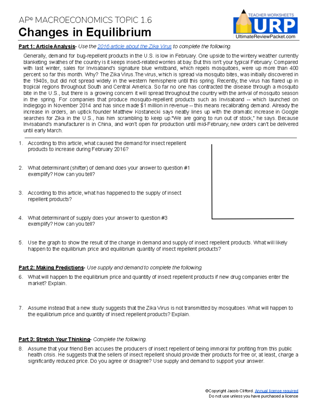 Macro Topic 1.6.2 Changes in Equilibrium - AP© MACROECONOMICS TOPIC 1 ...