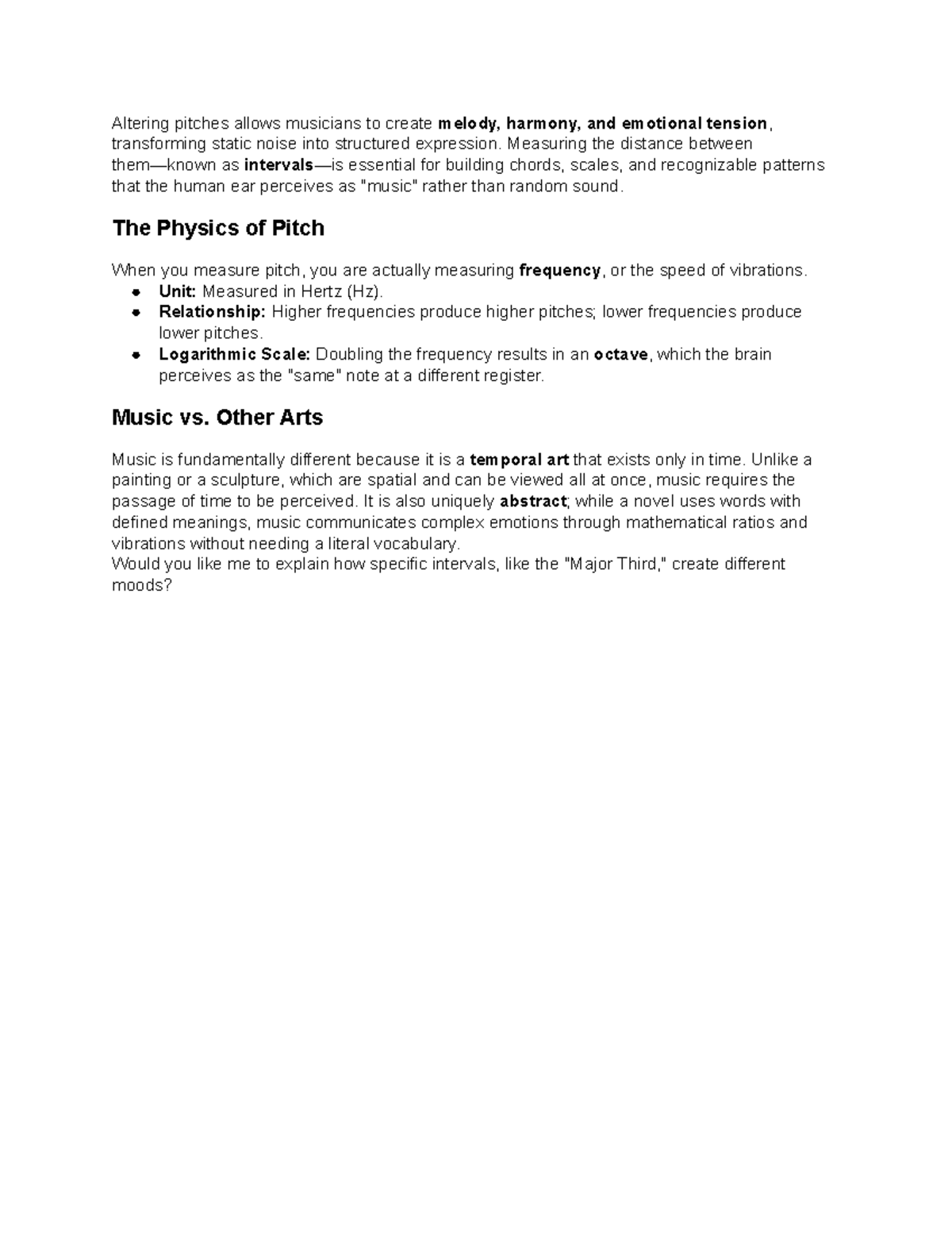 Understanding Pitch Manipulation in Music: A Study on Melody and ...