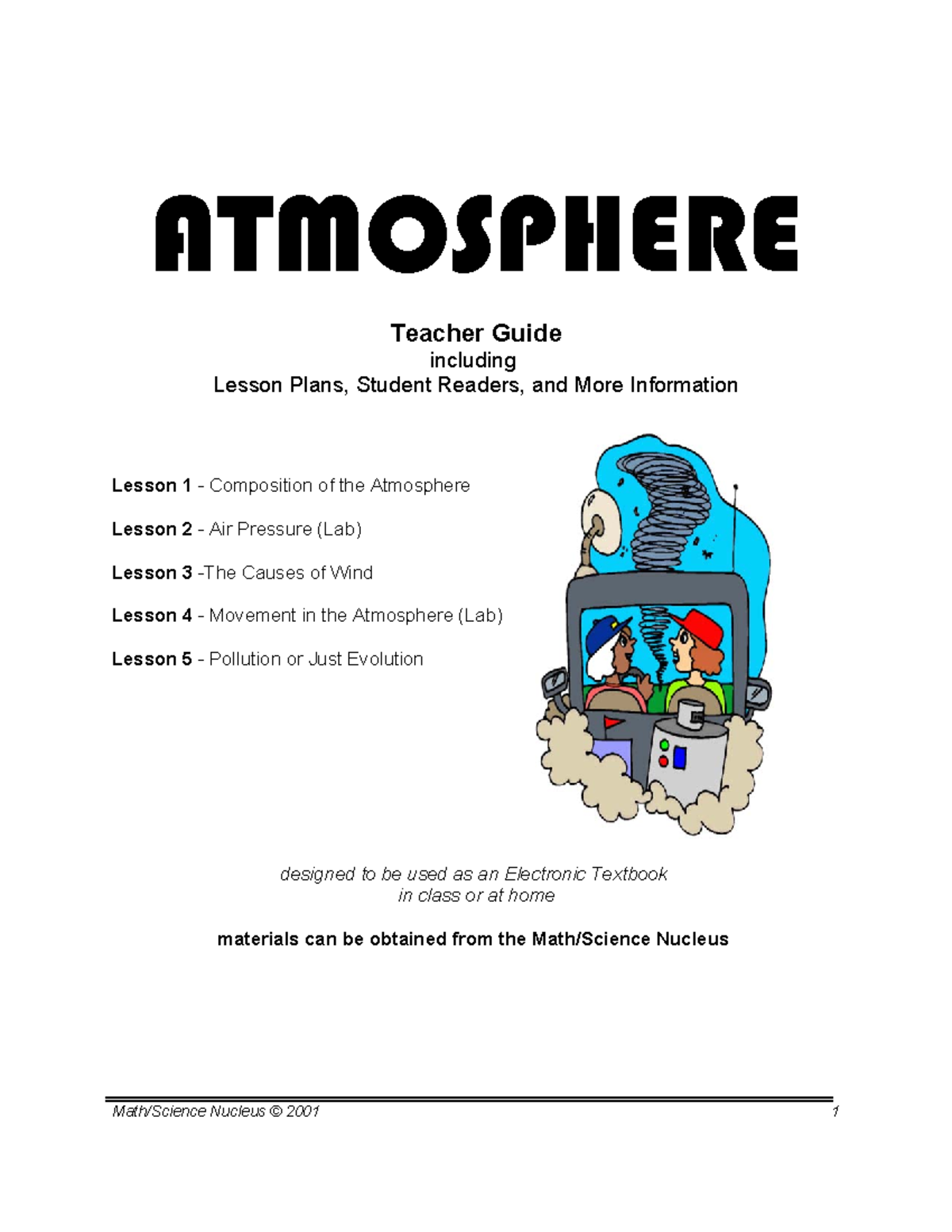 Understanding the Layers of the Atmosphere: A Lesson Plan Guide - Studocu