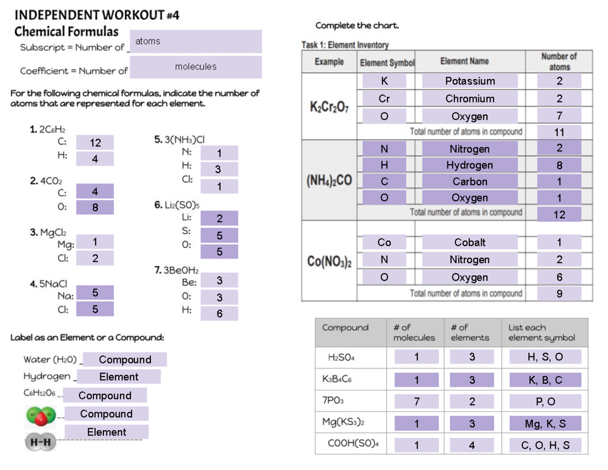 Classifying Matter Review: Chem Reactions & Conservation of Mass - Studocu
