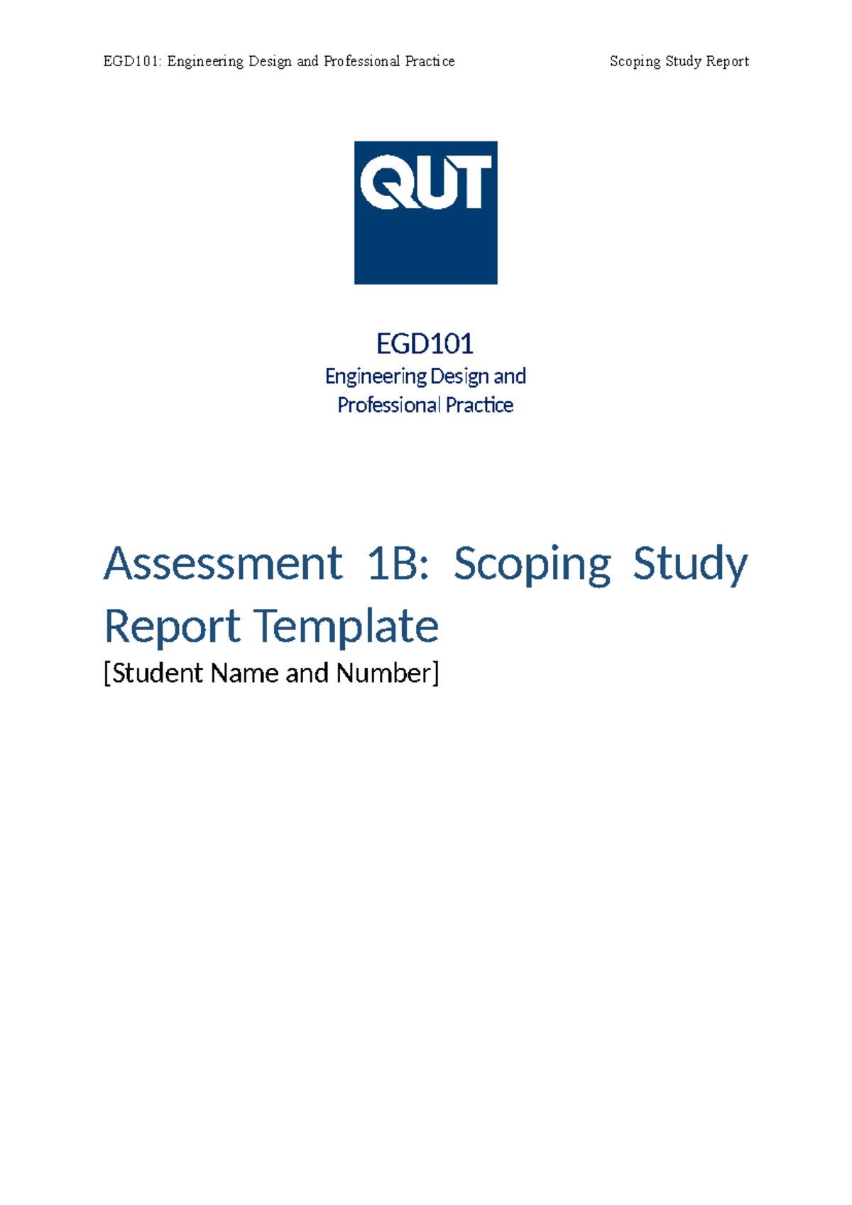 EGD101 A1B Scoping Study Template C1 2025-1 - EGD Engineering Design ...