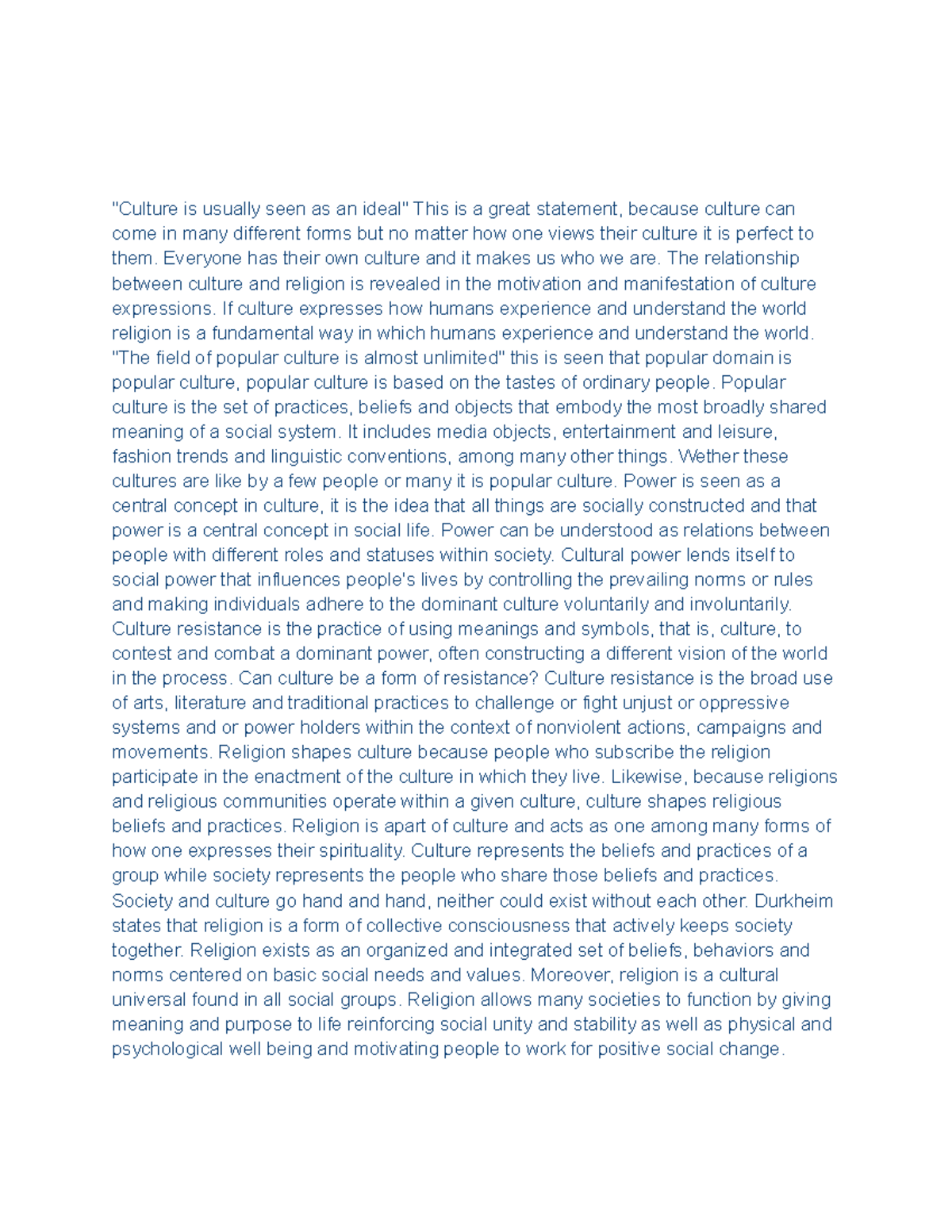 RLST 25 - Examining the Intersections of Culture and Religion in ...