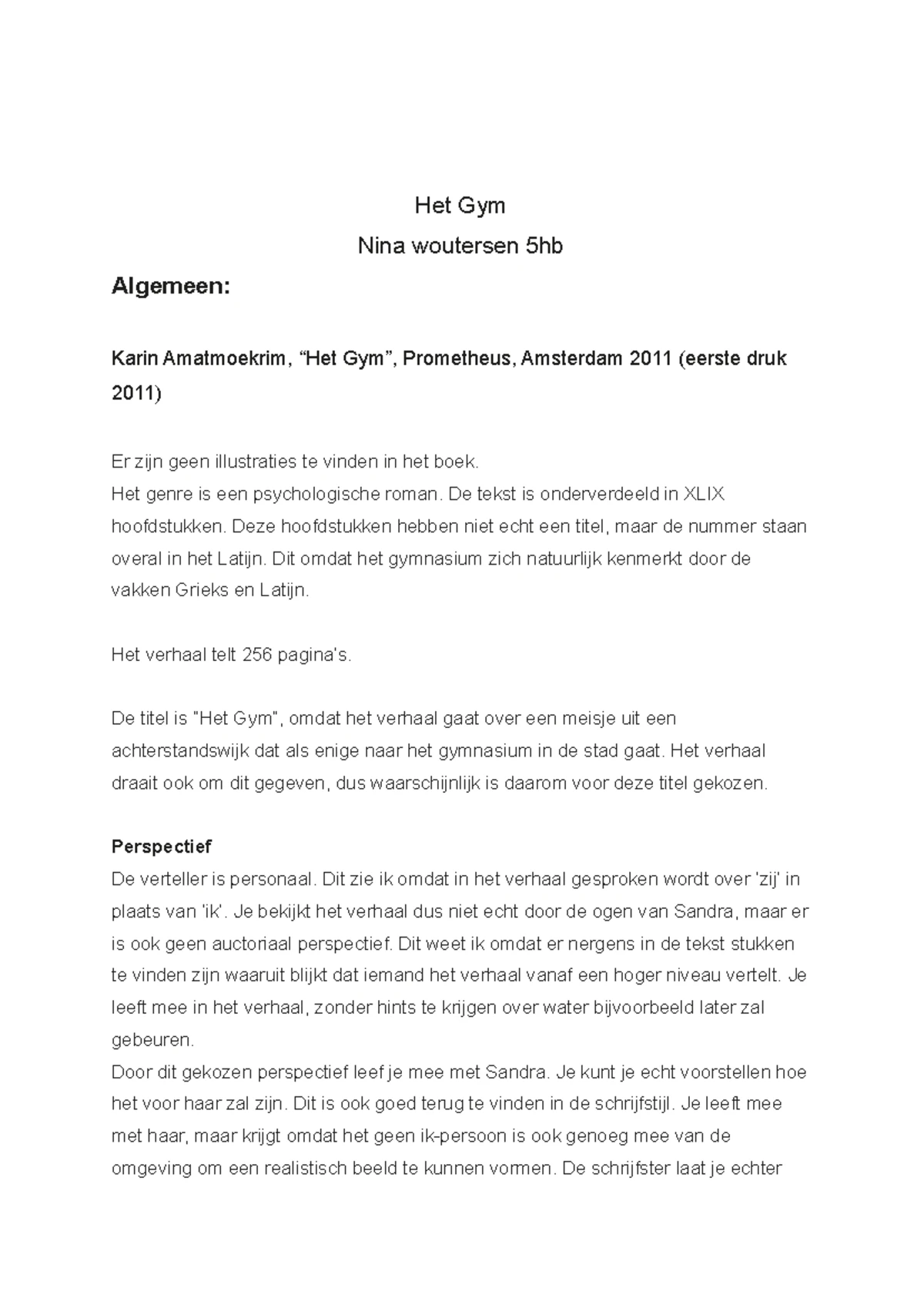 Samenvatting van het boek "Cyberboy" en de vriendschap van Kevin en ...