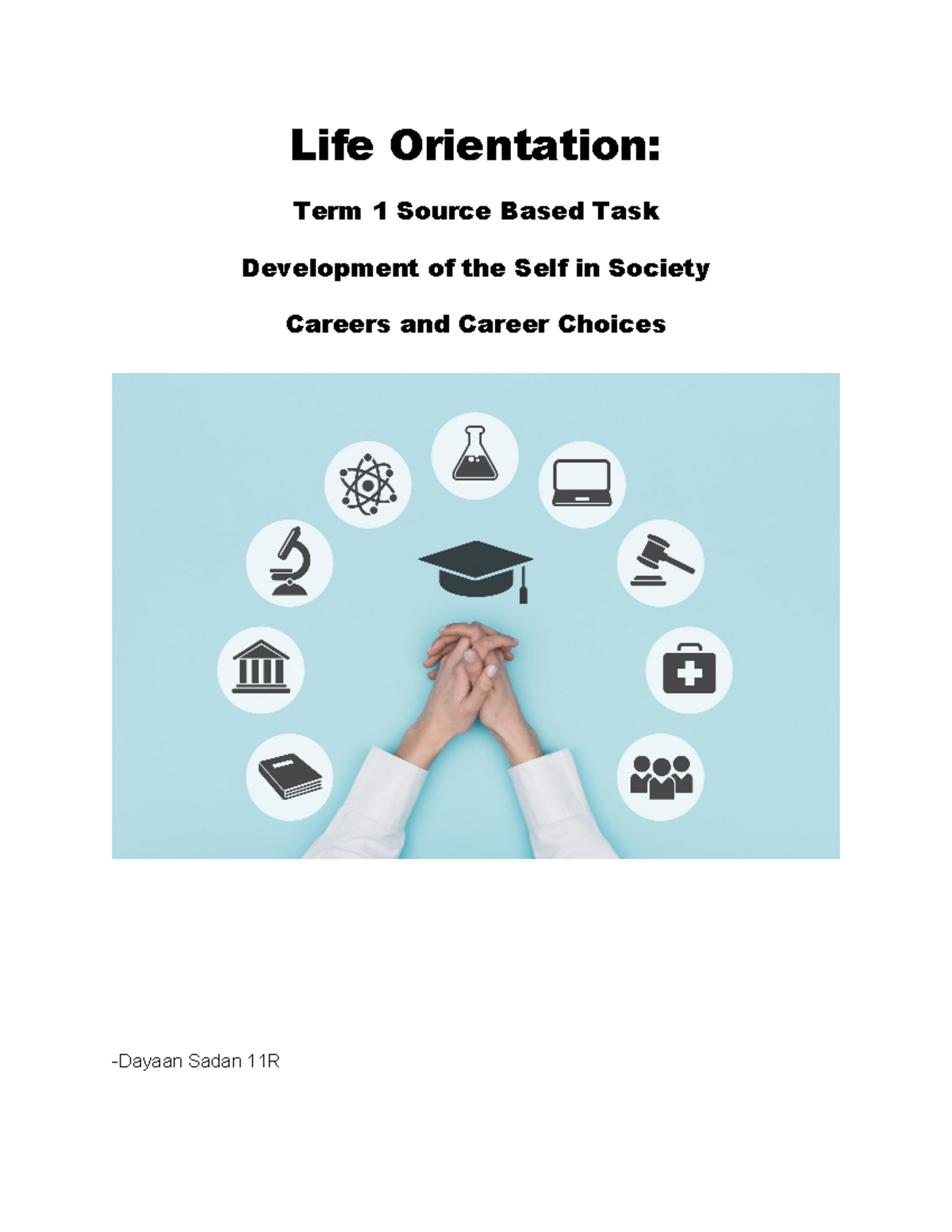 Life Orientation Term 1: Goals, Careers, and Education Insights - Studocu