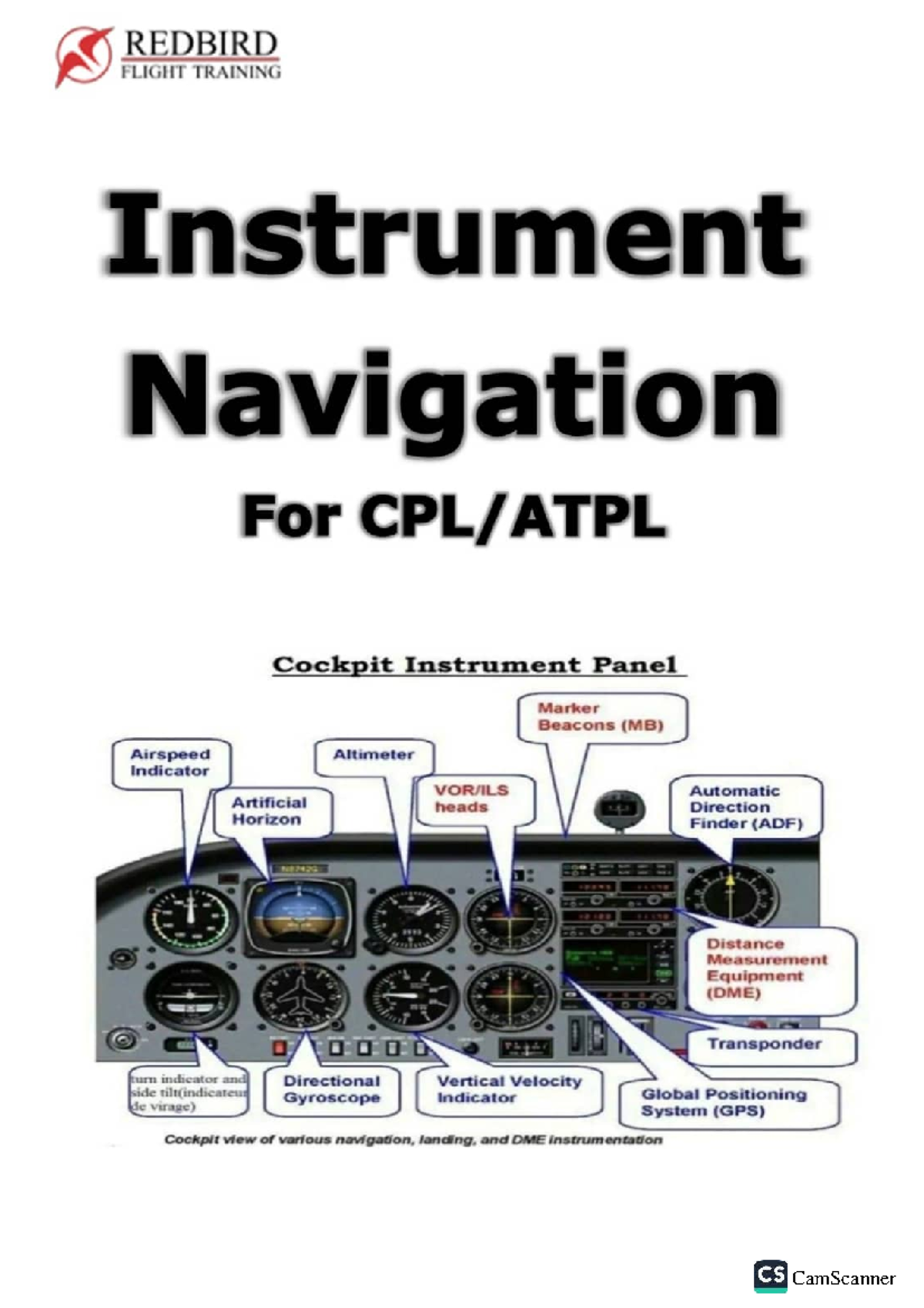 CPL Instrument Navigation Notes: Understanding Aircraft Instruments ...