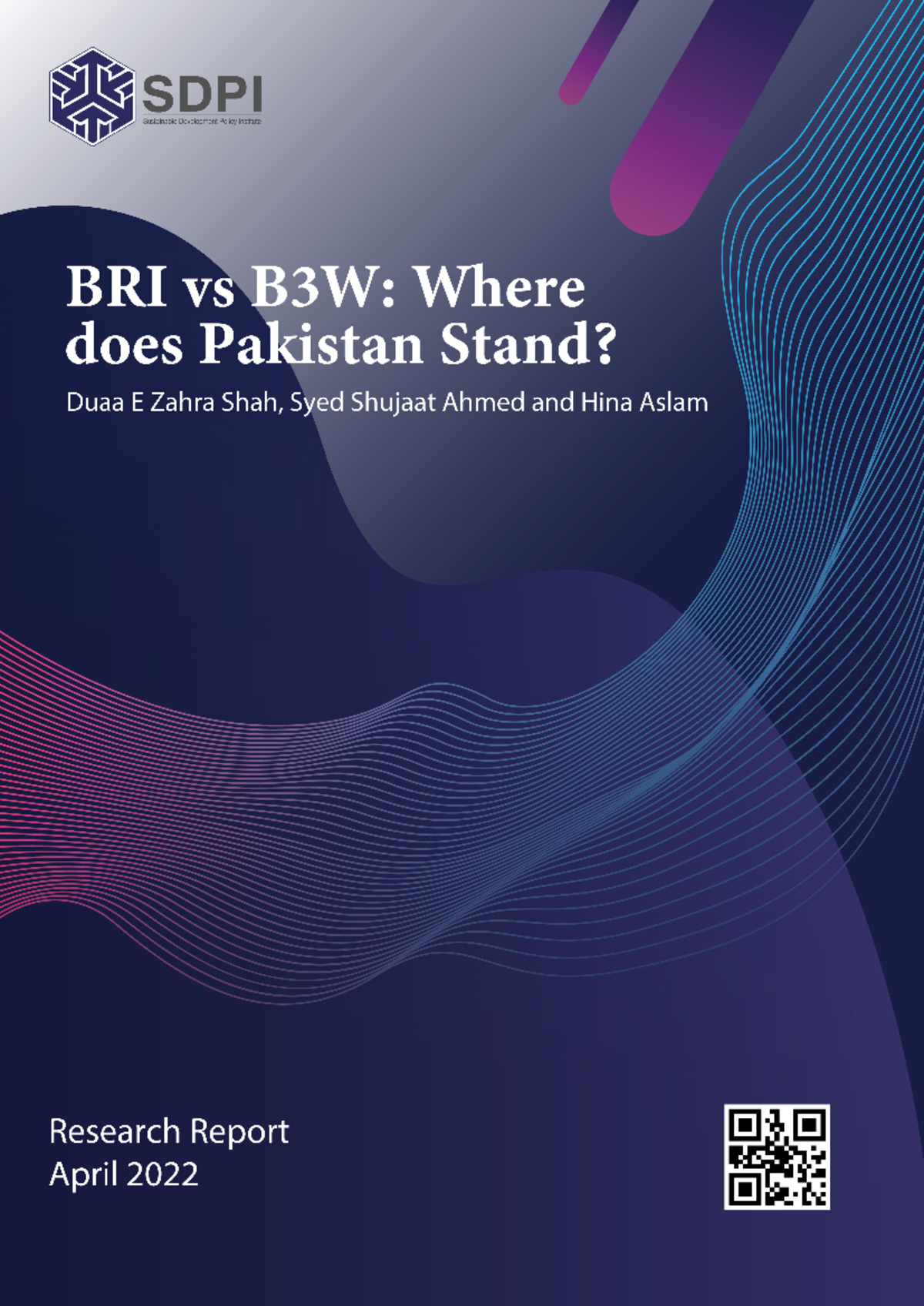 Pakistan's Position in the BRI and B3W Debate: A Comparative Study ...