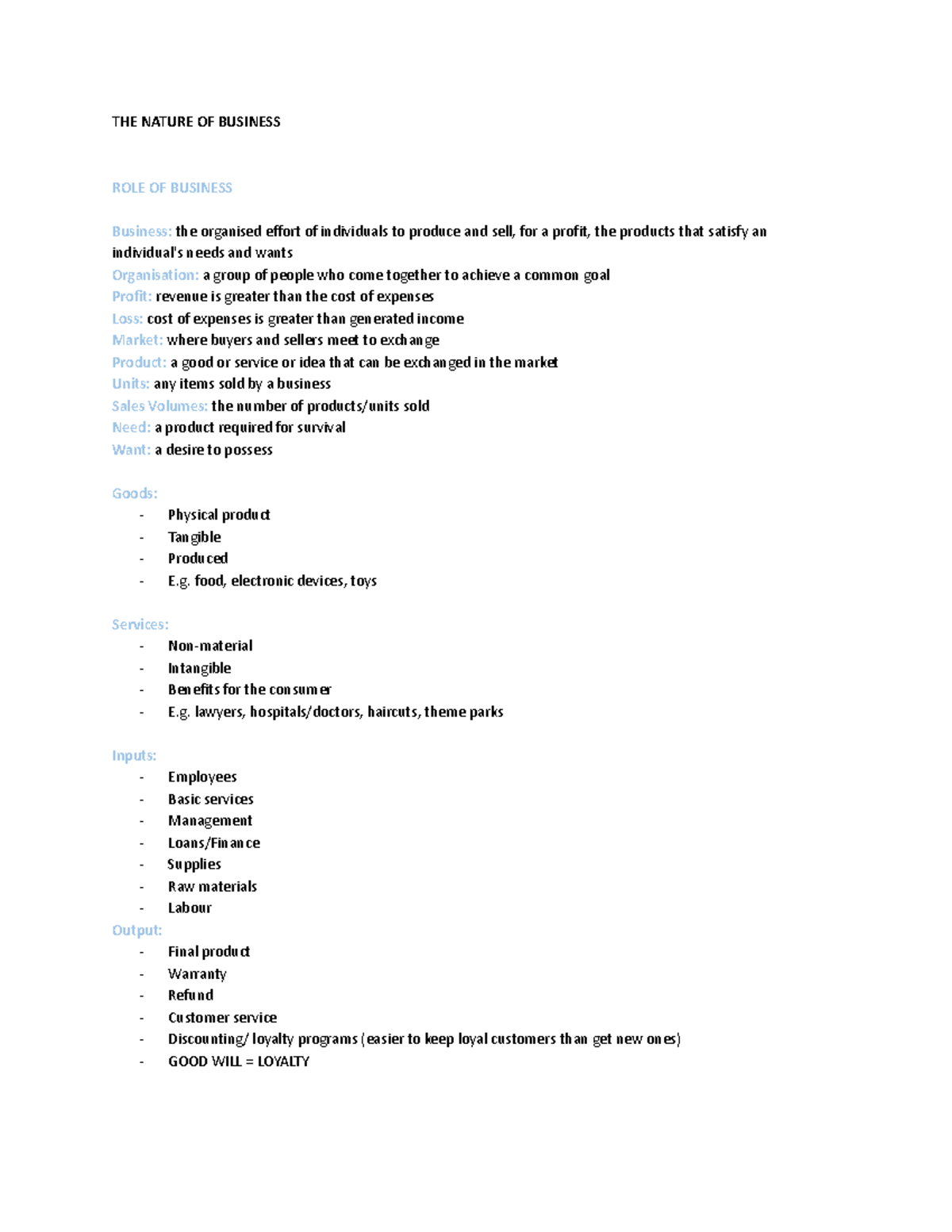 Key Business Functions Overview: Understanding Roles & Processes - Studocu