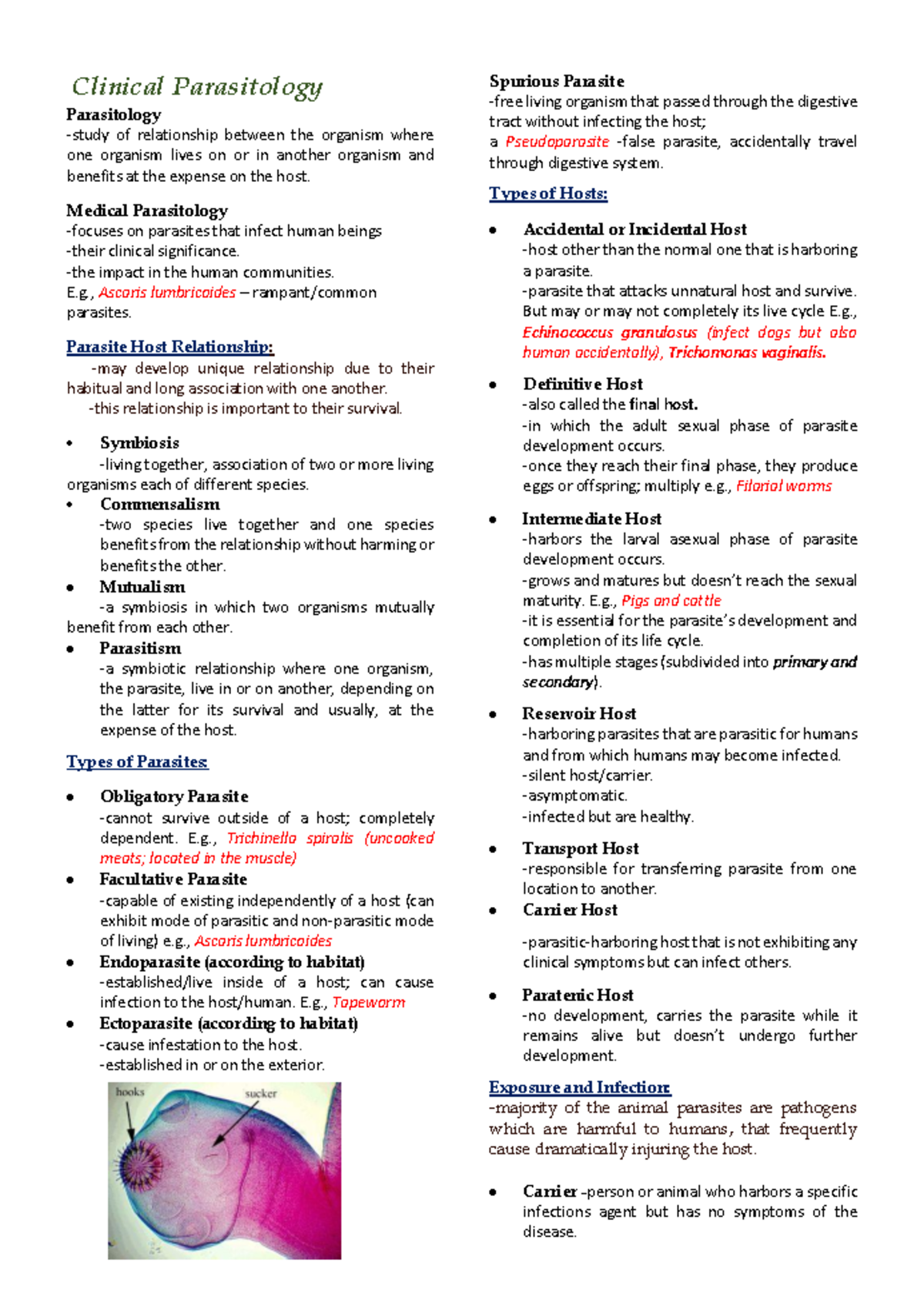 Clinical-Parasitology- Complete - Clinical Parasitology Parasitology ...