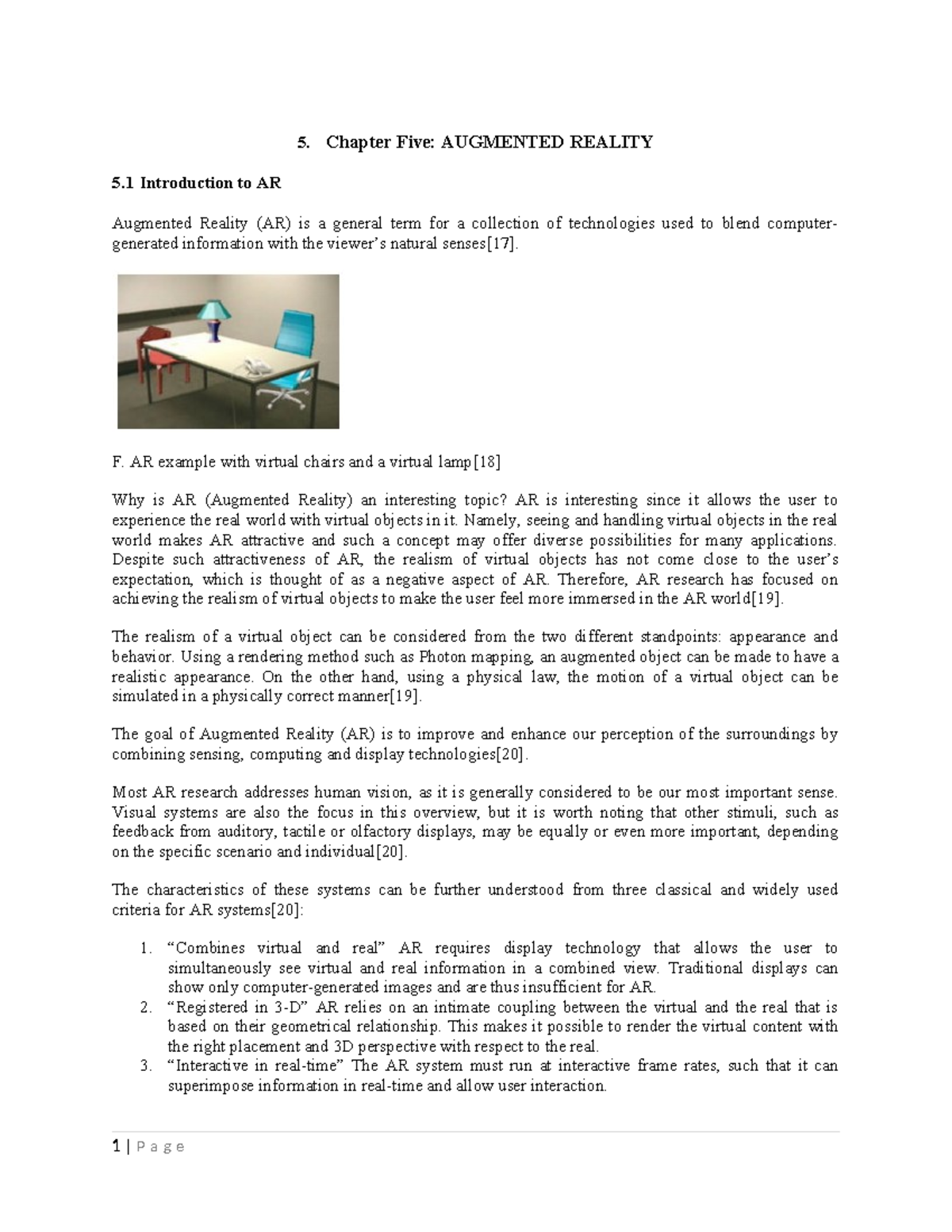 Chapter 5: Understanding Augmented Reality Technologies (AR) - Studocu