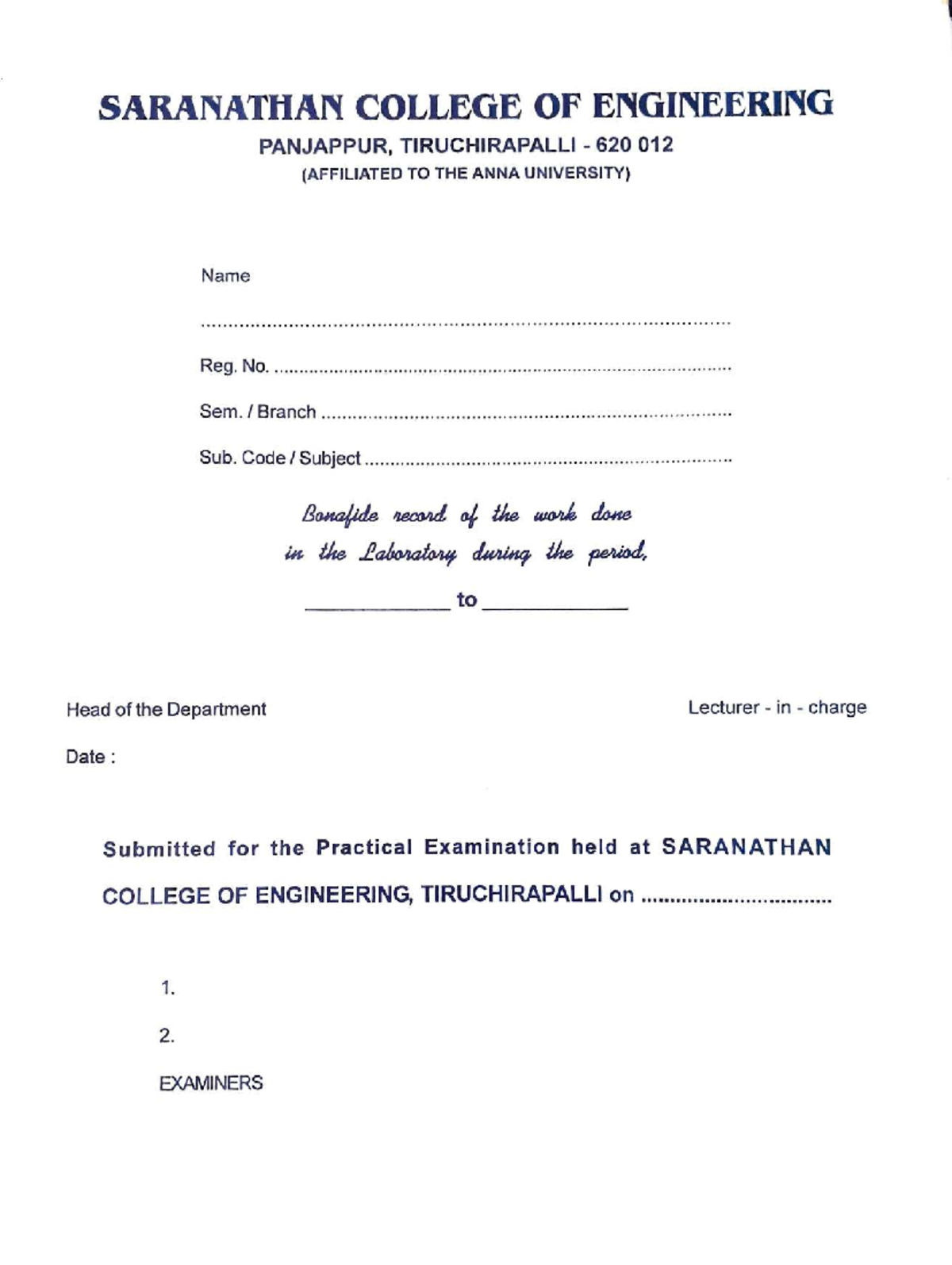 EC3361 Electronic Devices and Circuits Lab Manual - Studocu