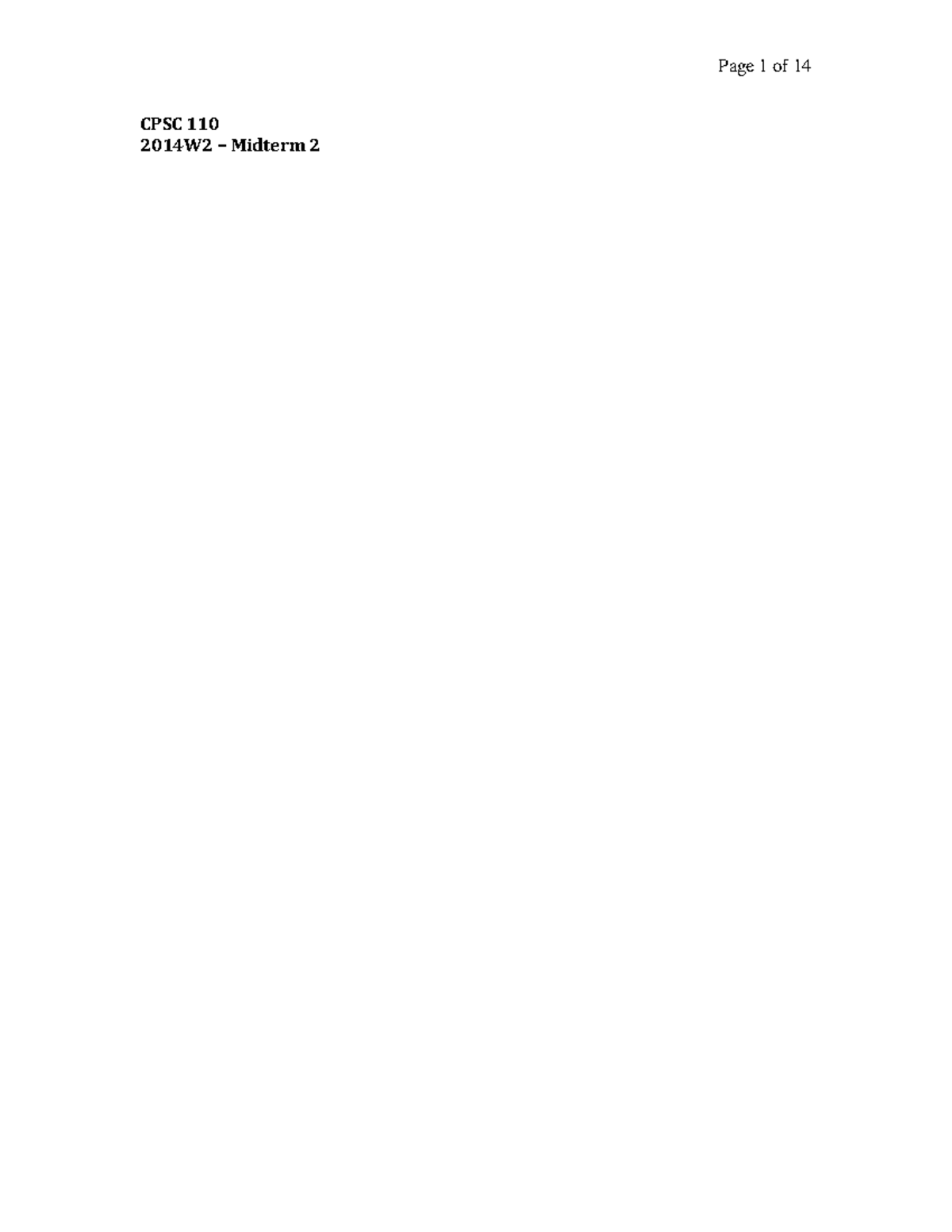 Sample/practice exam 2016, questions and answers - Page 1 of 14 CPSC ...
