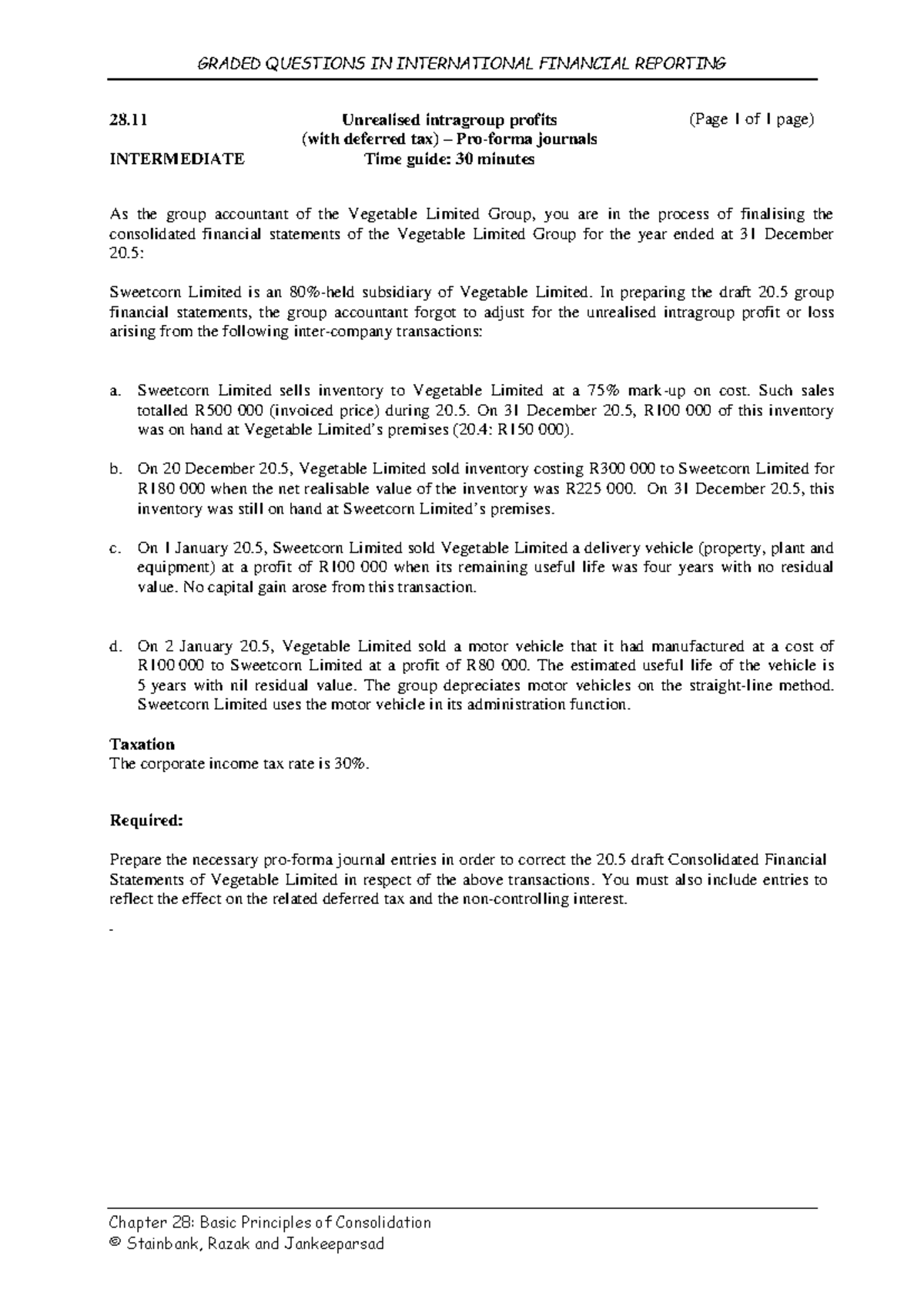 Tut 3 Unseen question - GRADED QUESTIONS IN INTERNATIONAL FINANCIAL ...