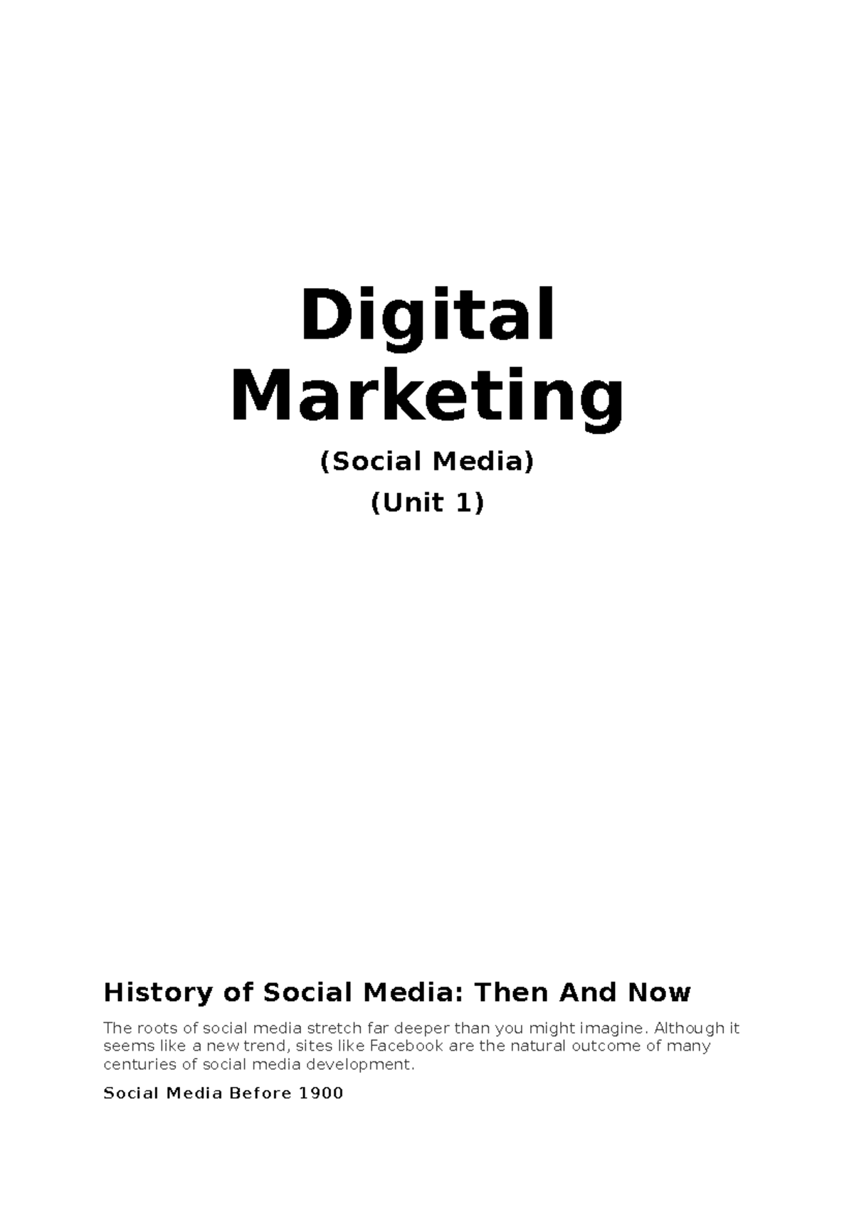 1534737409542-Social Media Unit 1 - Digital Marketing (Social Media ...