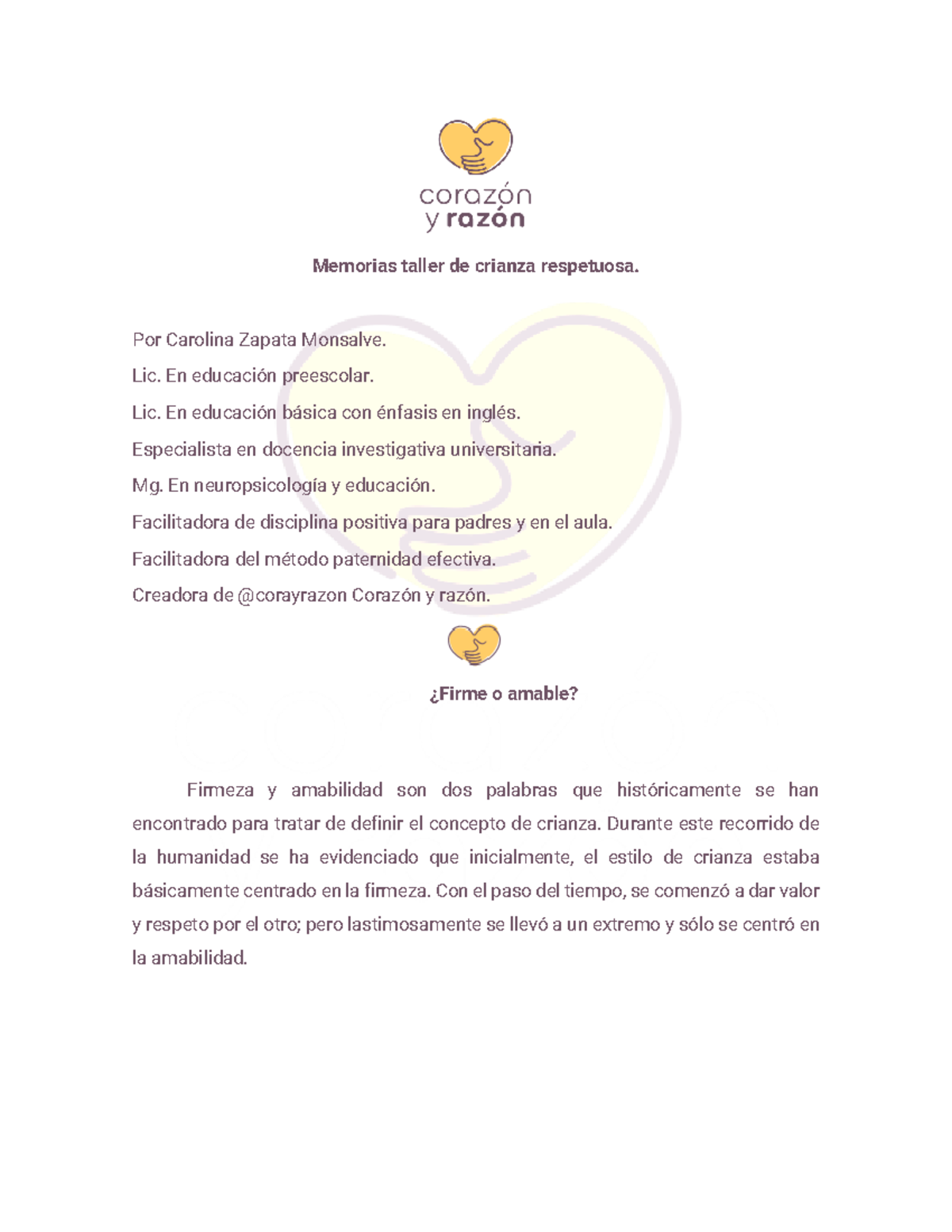 Lectura-Semana-2 Firme-o-amable la importancia de la crianza en los ...