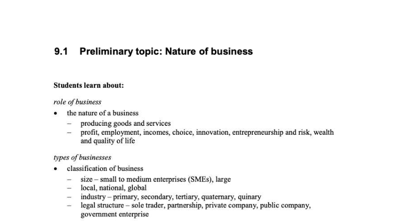 Types of Business Classifications: Size, Structure, and Influence ...