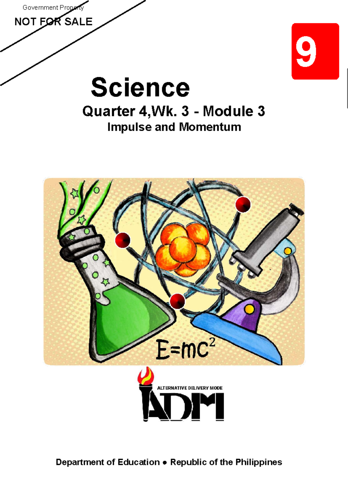 Science 9 Q4 M3 W3: Impulse and Momentum Module Overview - Studocu