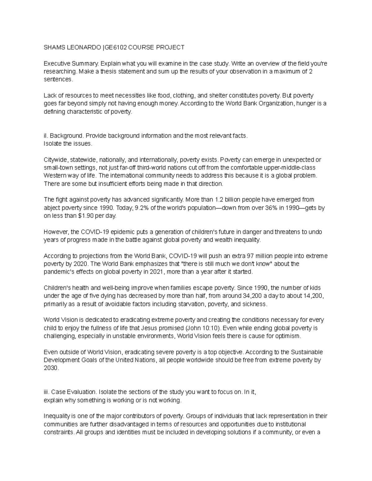 Case Study: Poverty Insights and Solutions - GE6102 Course Project ...