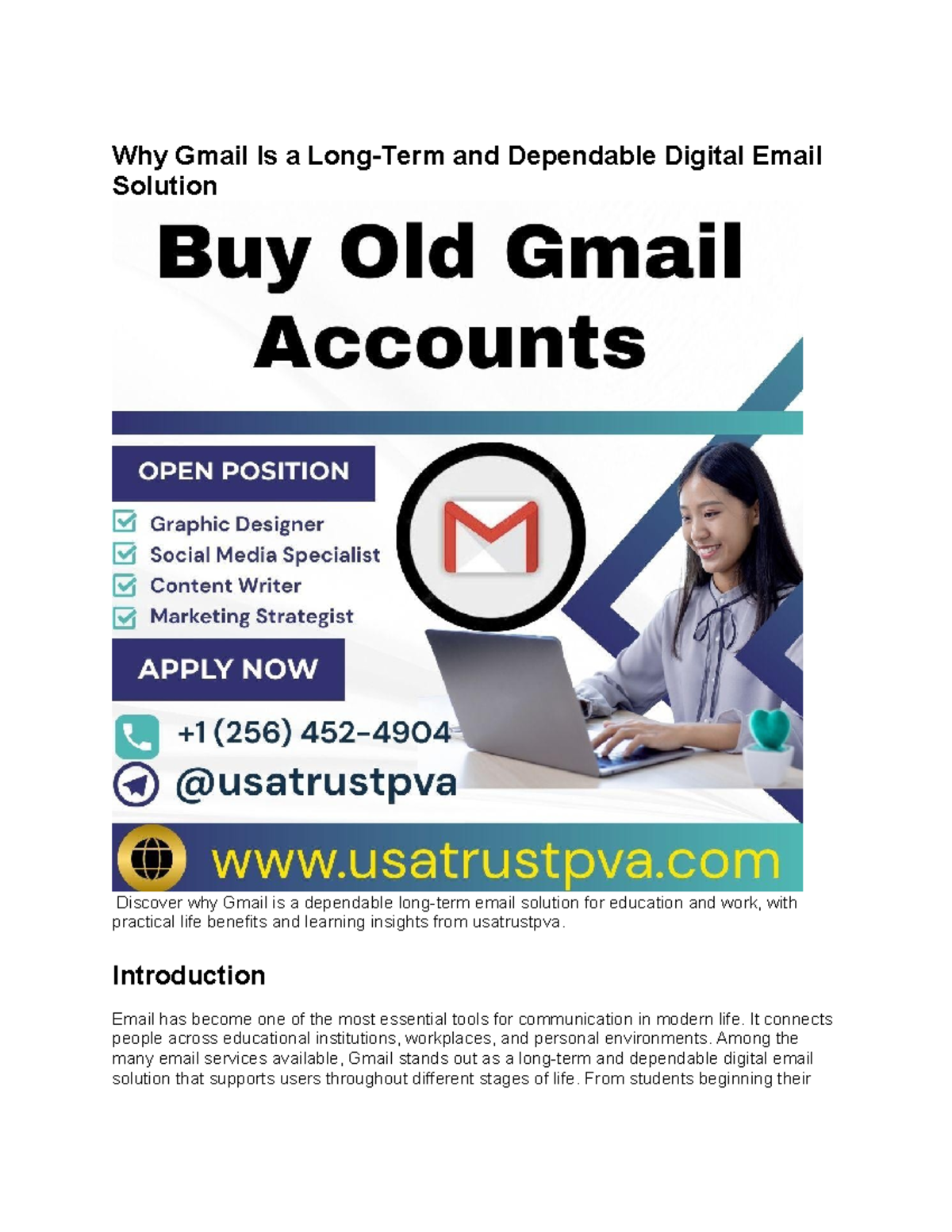 Why Gmail Is a Reliable Email Solution for Education & Work - Studocu