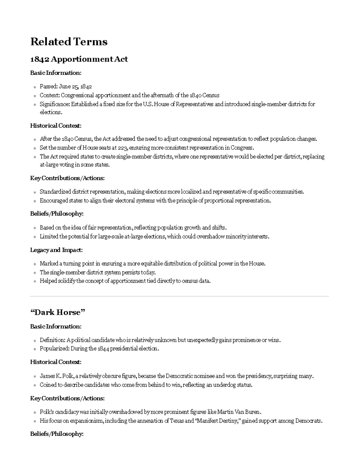 Abolitionist Movements & Political Polarization: Events from 1830-1844 ...