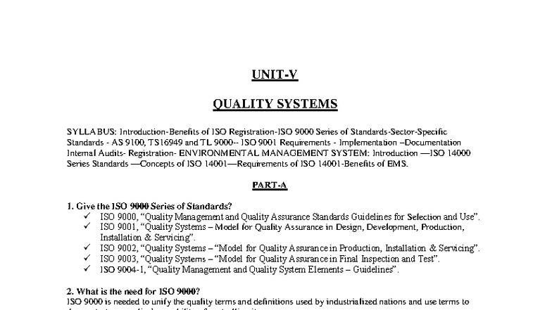 TQM Implementation Q&A: ISO 9001, 14001, AS 9100, TS 16949 Standards ...