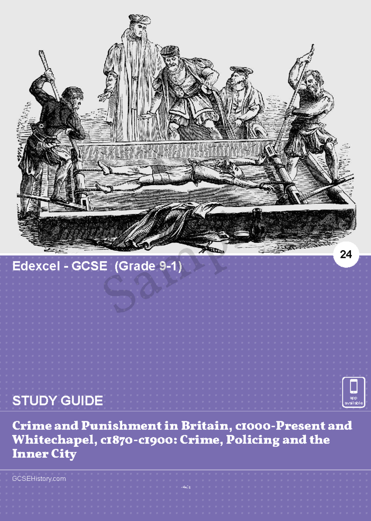 Edexcel GCSE Crime and Punishment Study Guide: Key Themes and Events ...