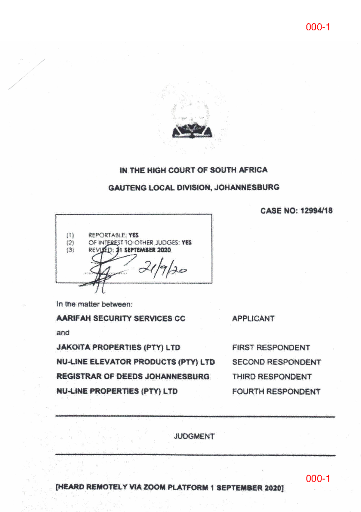 Aarifah - June Assignment Analysis of High Court Case No: 2020/1234 ...