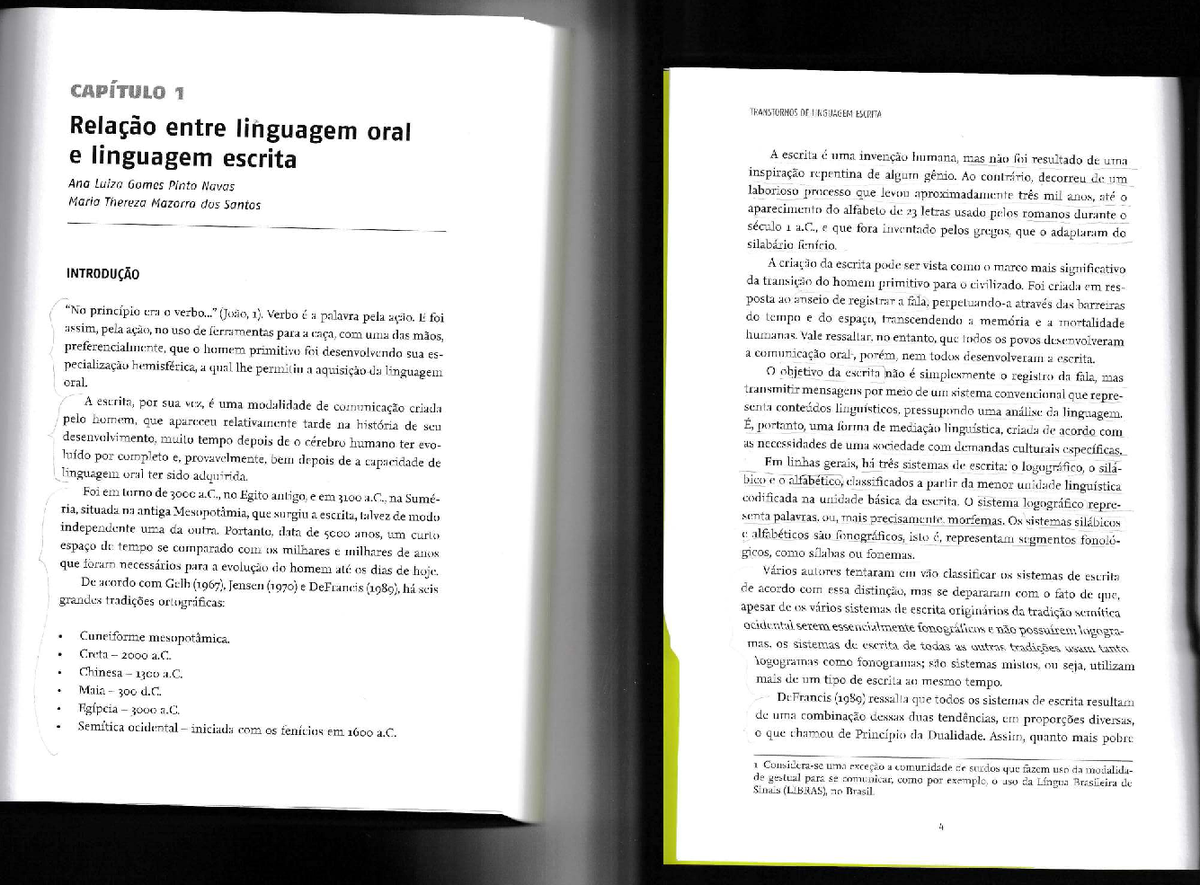 Linguagem Escrita - Leitura Complementar - Conceitos - §ew'§Yw ...