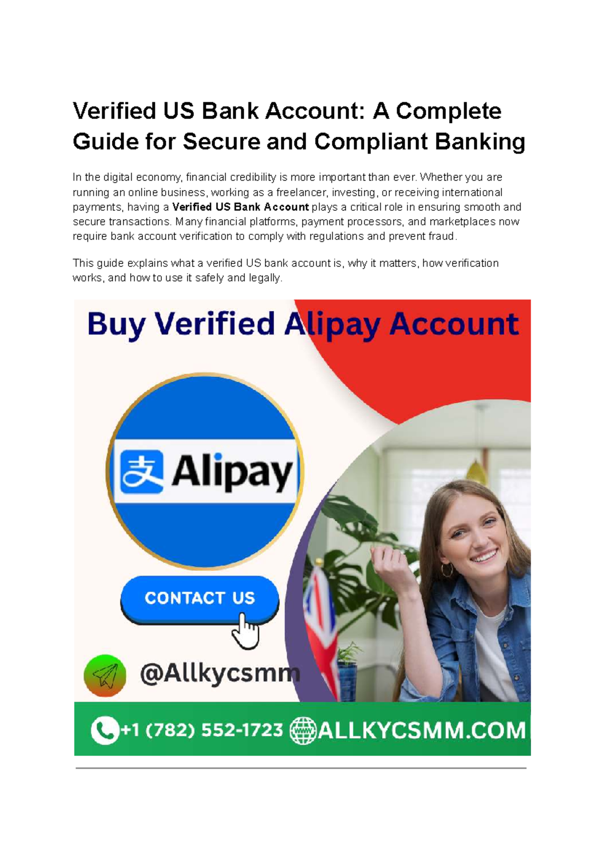 Open an Account Overseas: A Guide to HSBC Bank USA - Studocu