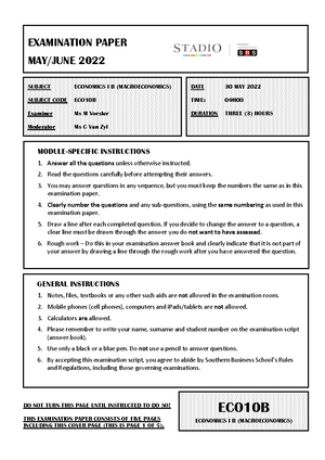 2023 Grade 12 SBA Economics Term 2 - Research project Final-1 ...