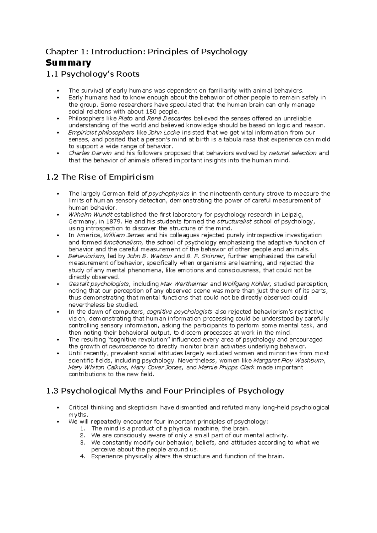Abnormal Psychology Comprehensive Exam Reviewer with Insights - Studocu