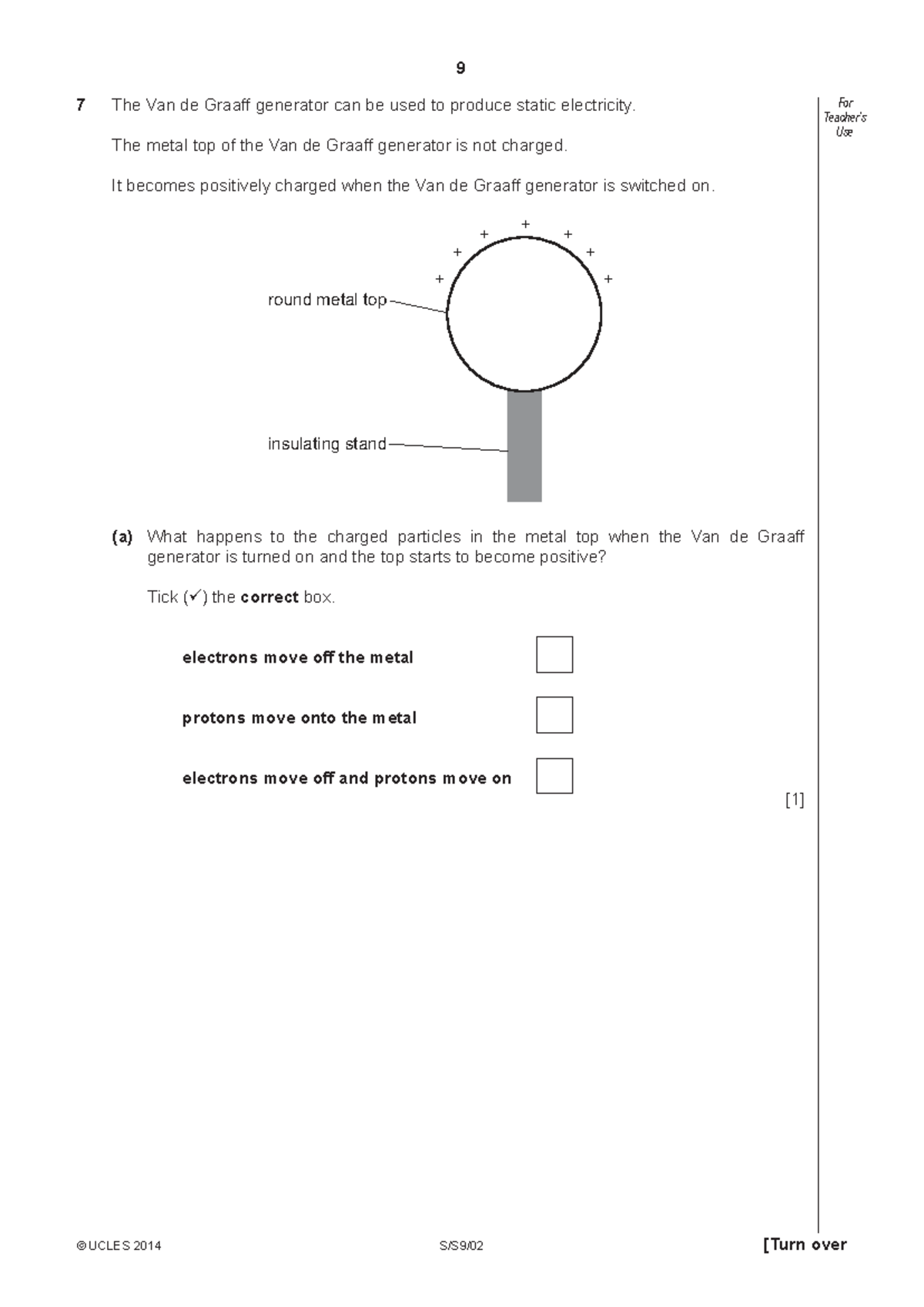 Electric 13 - Physics: Van de Graaff Generator and Static Electricity ...