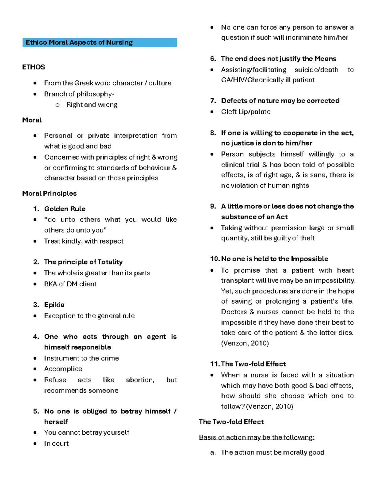 CODE-OF- Ethics - JRGUWERU - Ethico Moral Aspects of Nursing ETHOS From ...