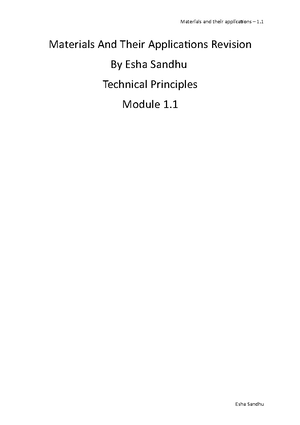 Product Design - Sixth Form (A Levels) - Studocu