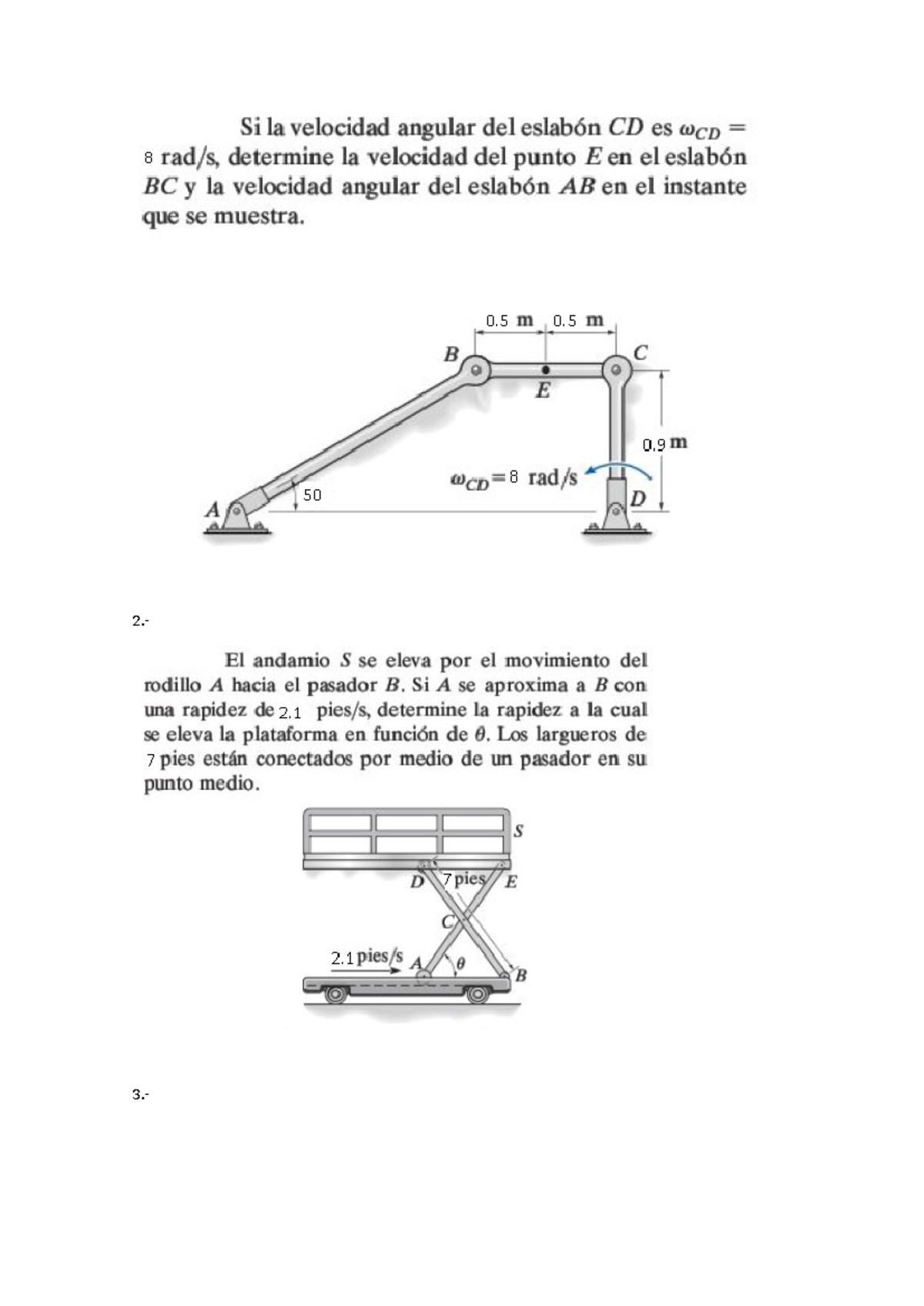 Grupo 5 - Ejercicios de Dinámica y Velocidades Angulares - Studocu