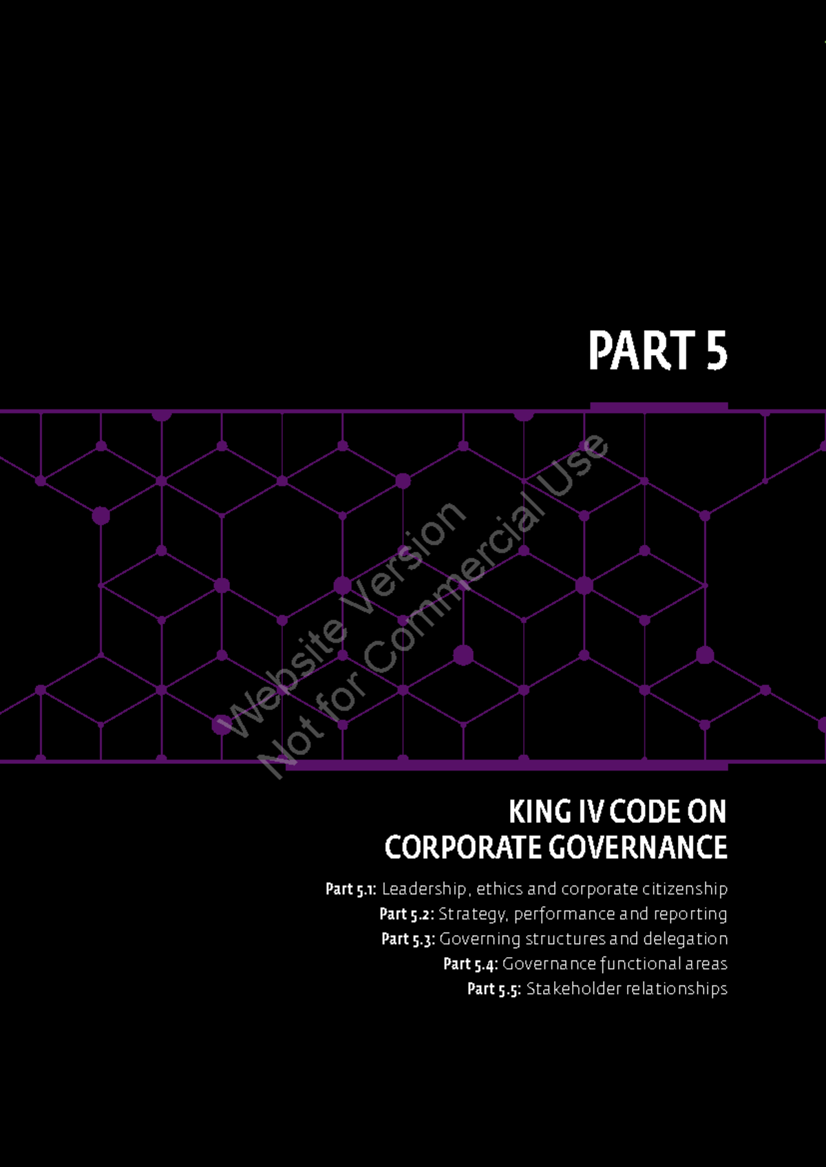 **Iodsa Training Material: King IV Report Chapter 5 - Corporate ...