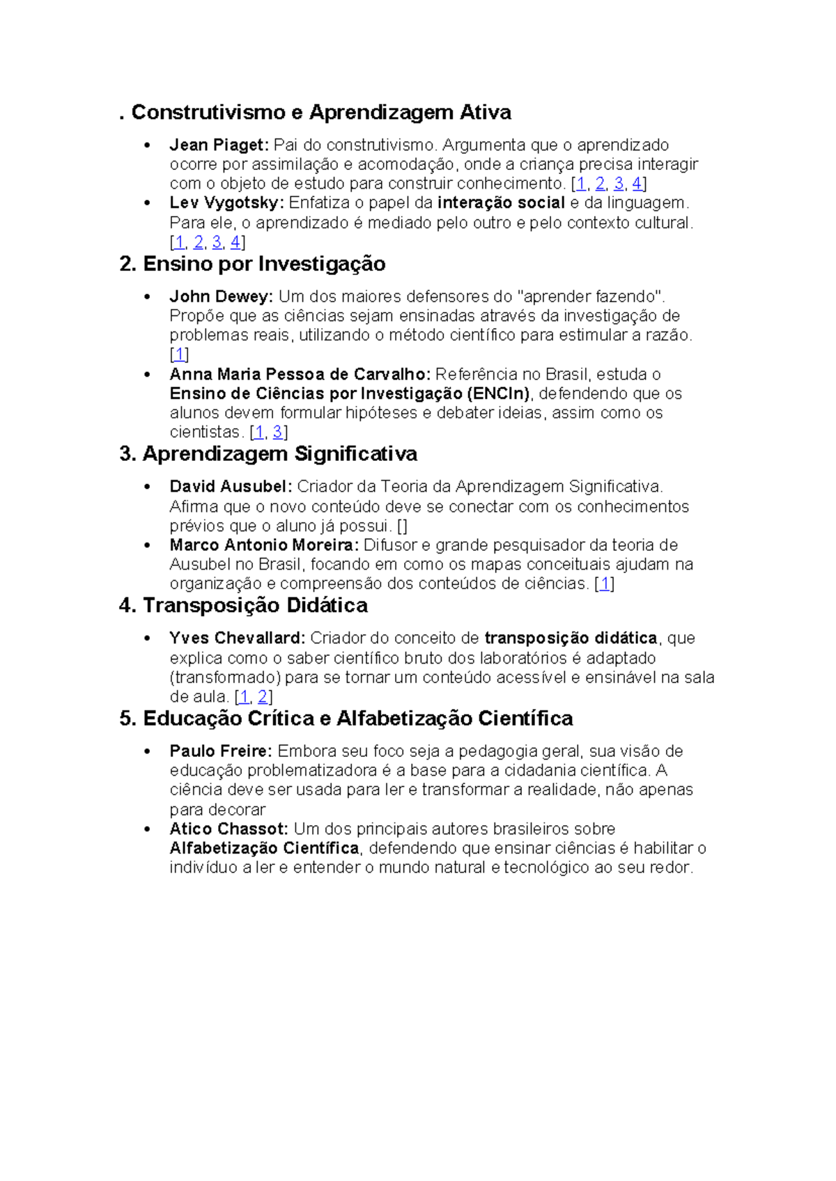 Construtivismo e Aprendizagem Ativa: Teorias e Práticas Educacionais ...