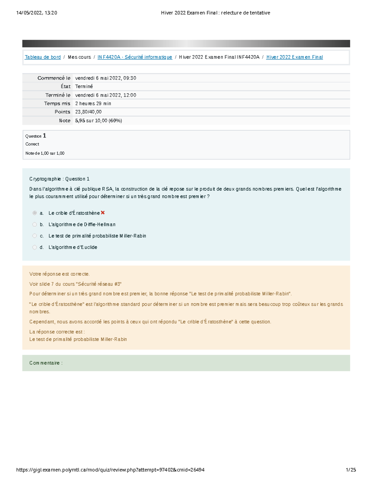 INF4420A Hiver 2022 Examen Final : Relecture de Tentatives et Questions ...