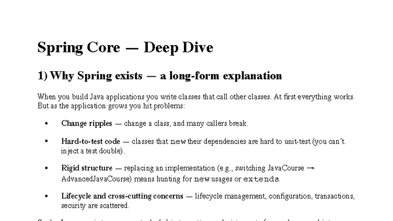 Spring Core & Spring Boot: Understanding IoC & Dependency Injection ...